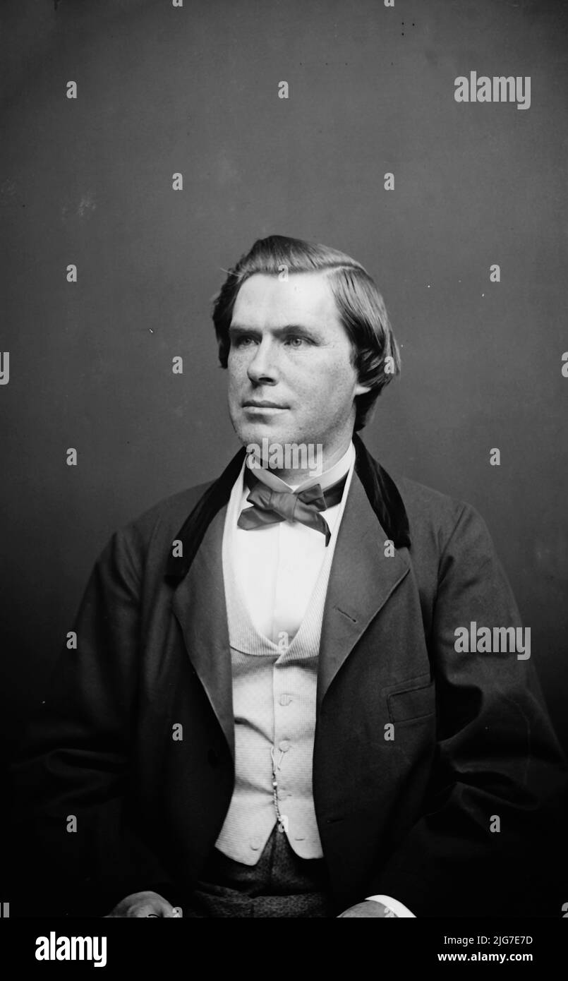 Hon. William G. Steele of N.J., between 1855 and 1865 Stock Photo - Alamy