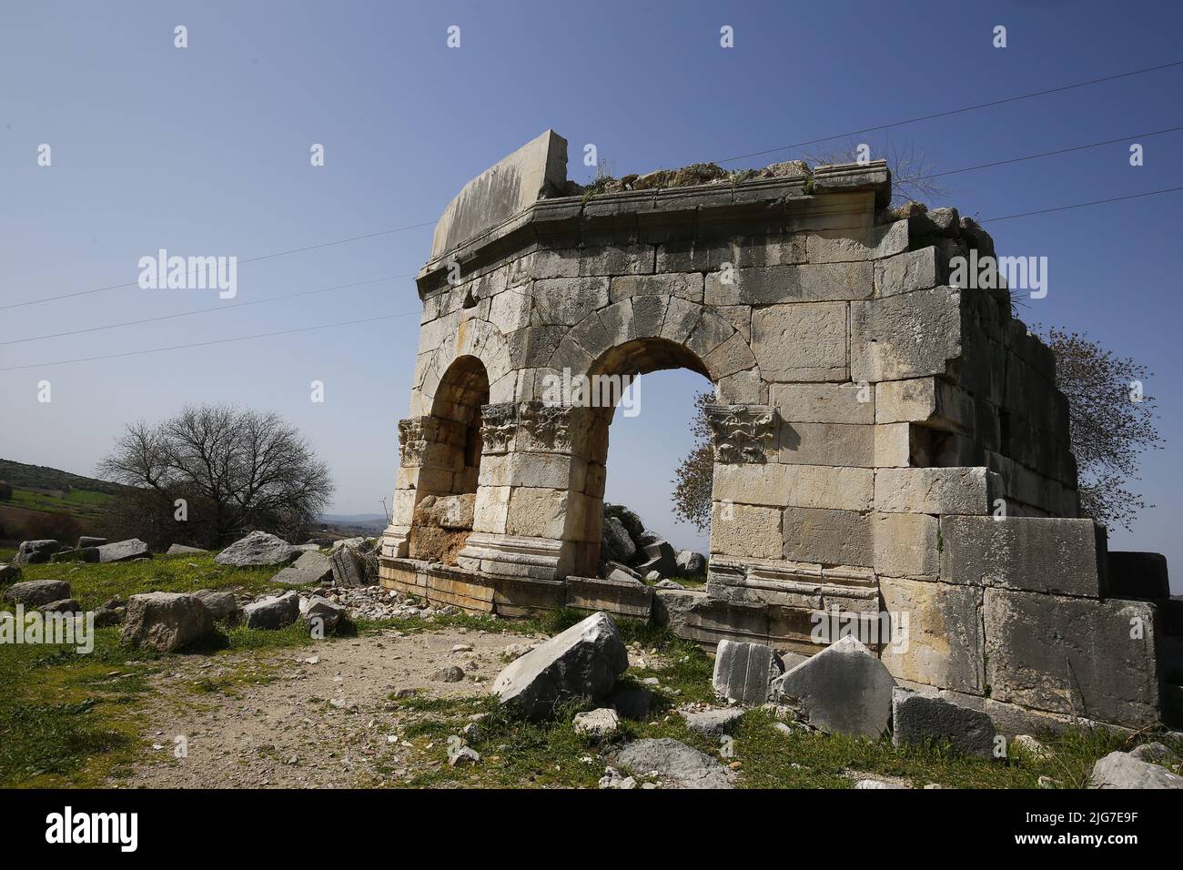 Ancient Roman Empire Structures Stock Photo - Alamy
