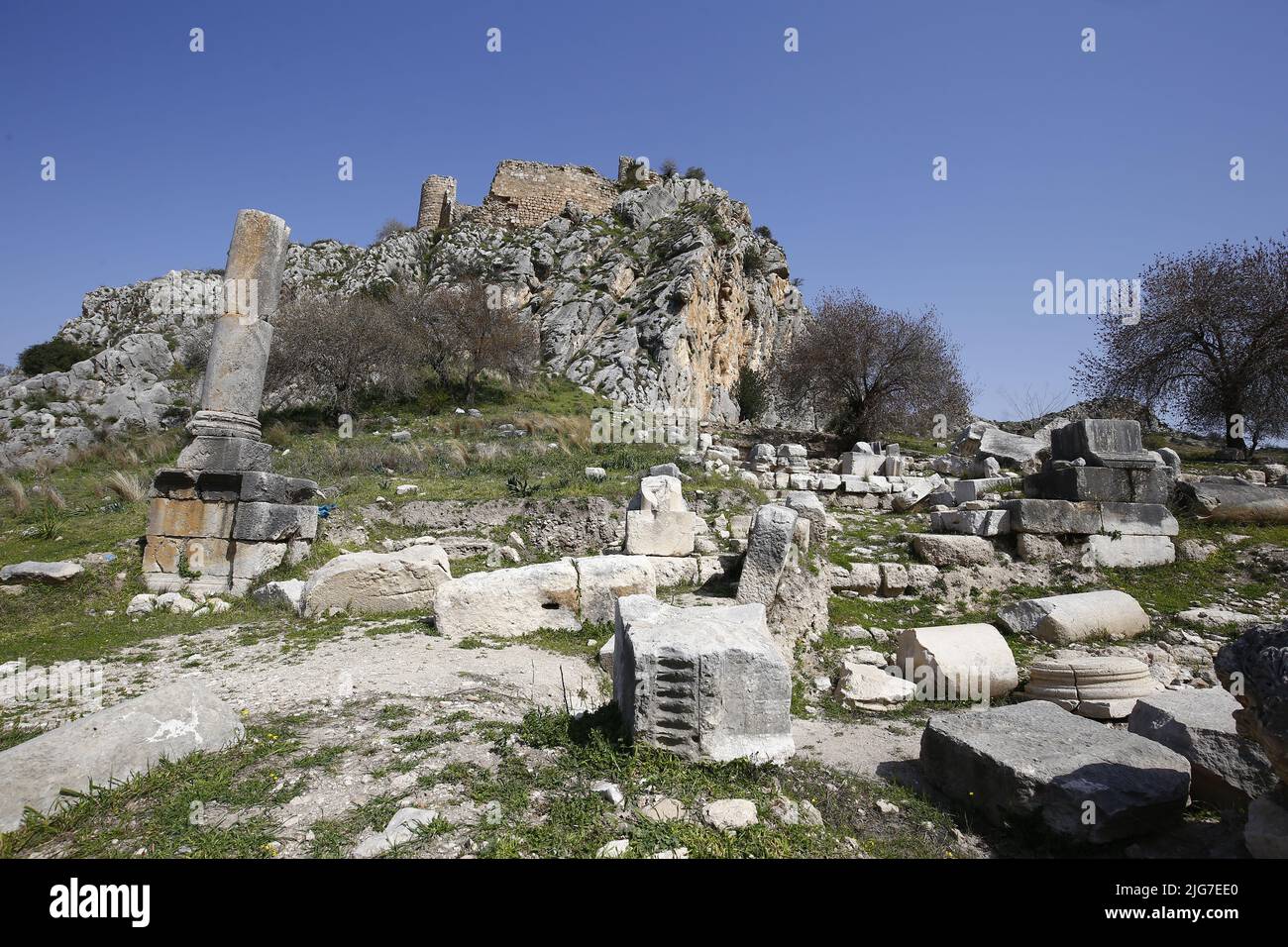 Ancient Roman Empire Structures Stock Photo - Alamy