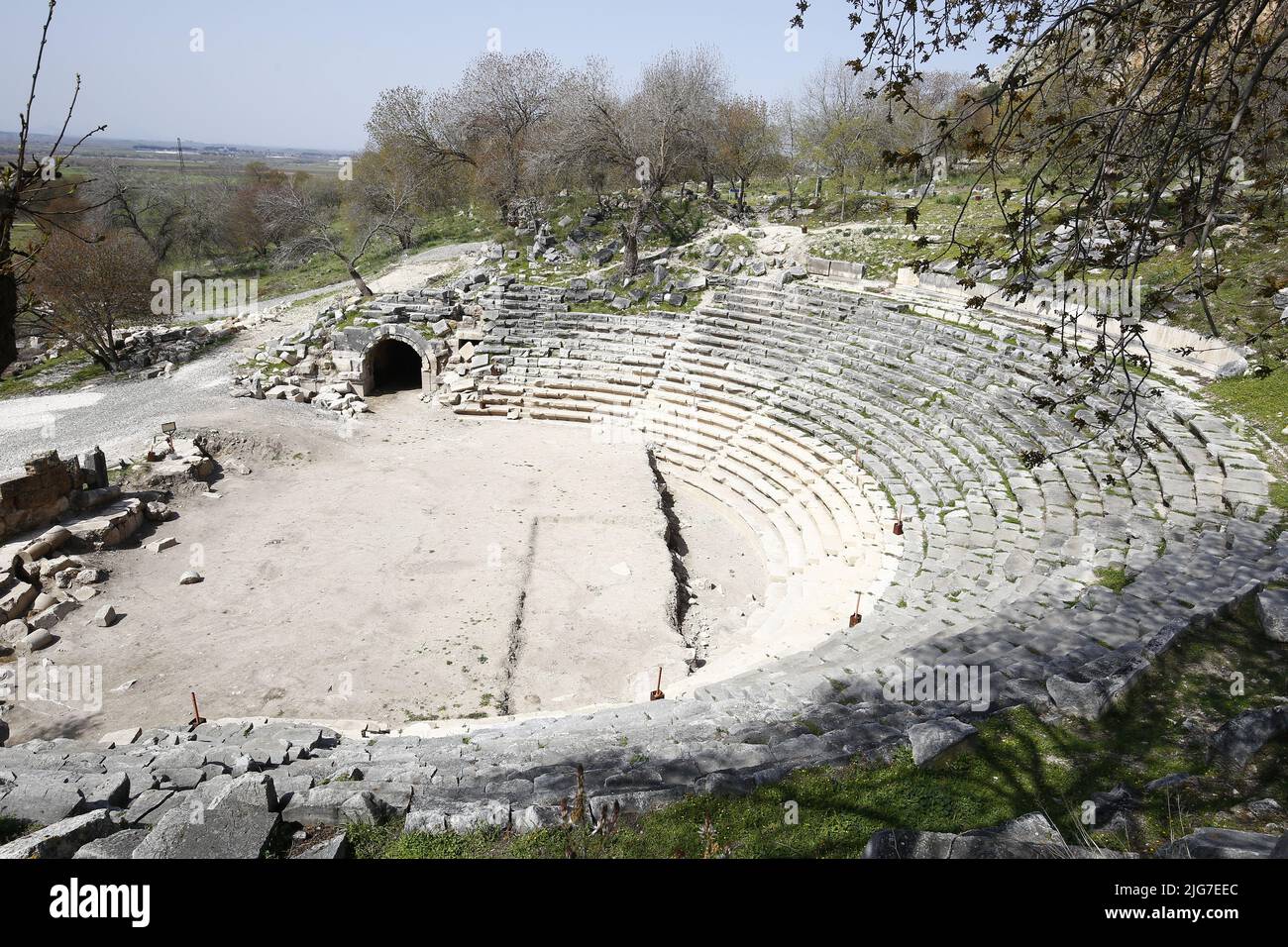Ancient Roman Empire Structures Stock Photo - Alamy