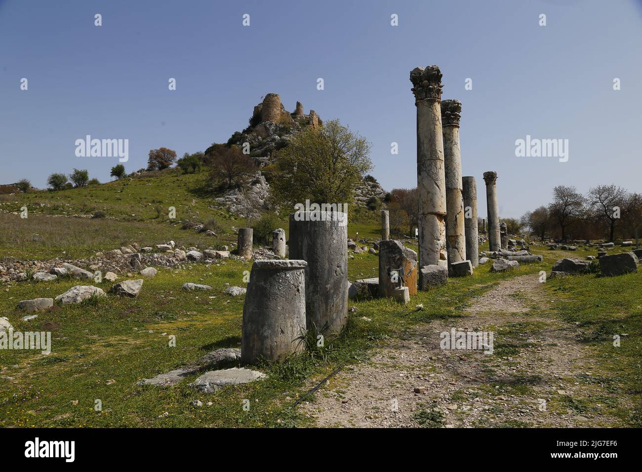 Ancient Roman Empire Structures Stock Photo - Alamy