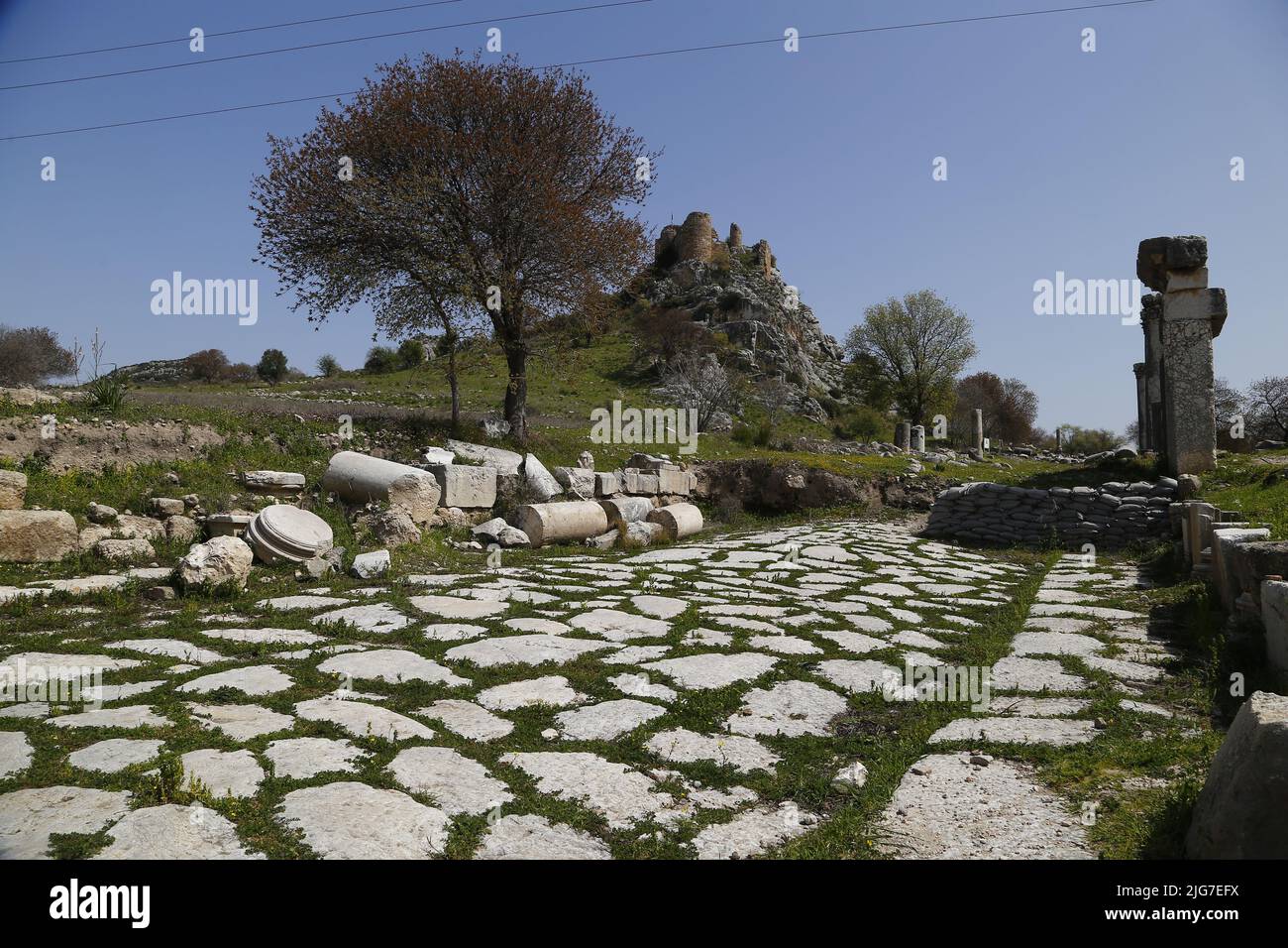 Ancient Roman Empire Structures Stock Photo - Alamy