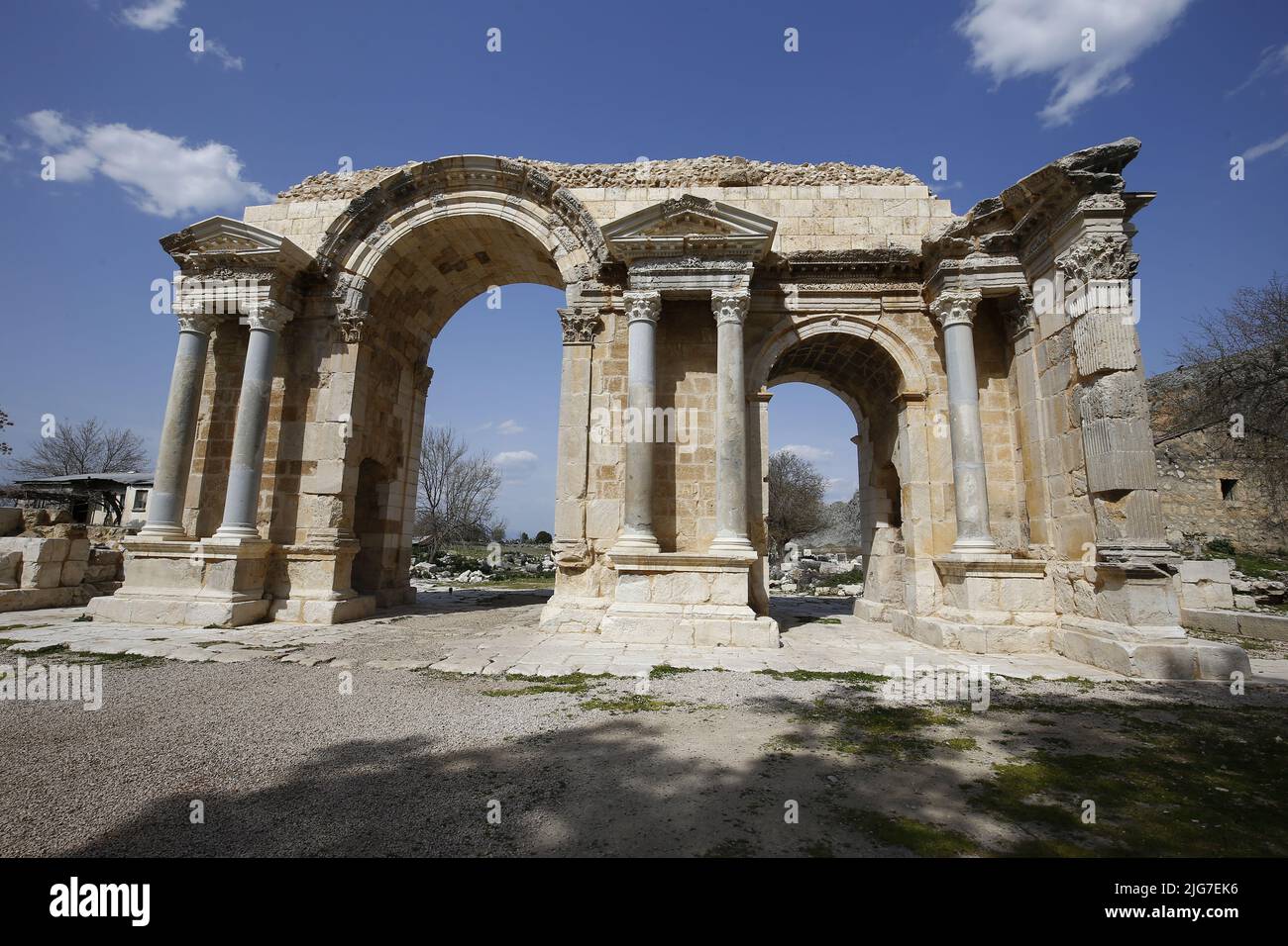 Ancient Roman Empire Structures Stock Photo - Alamy