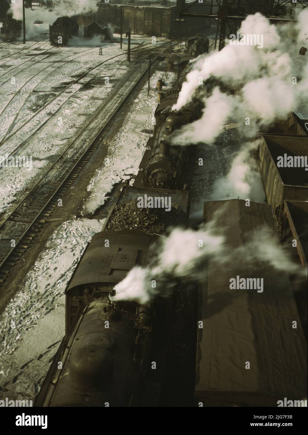 Train coal western north america hi-res stock photography and images ...