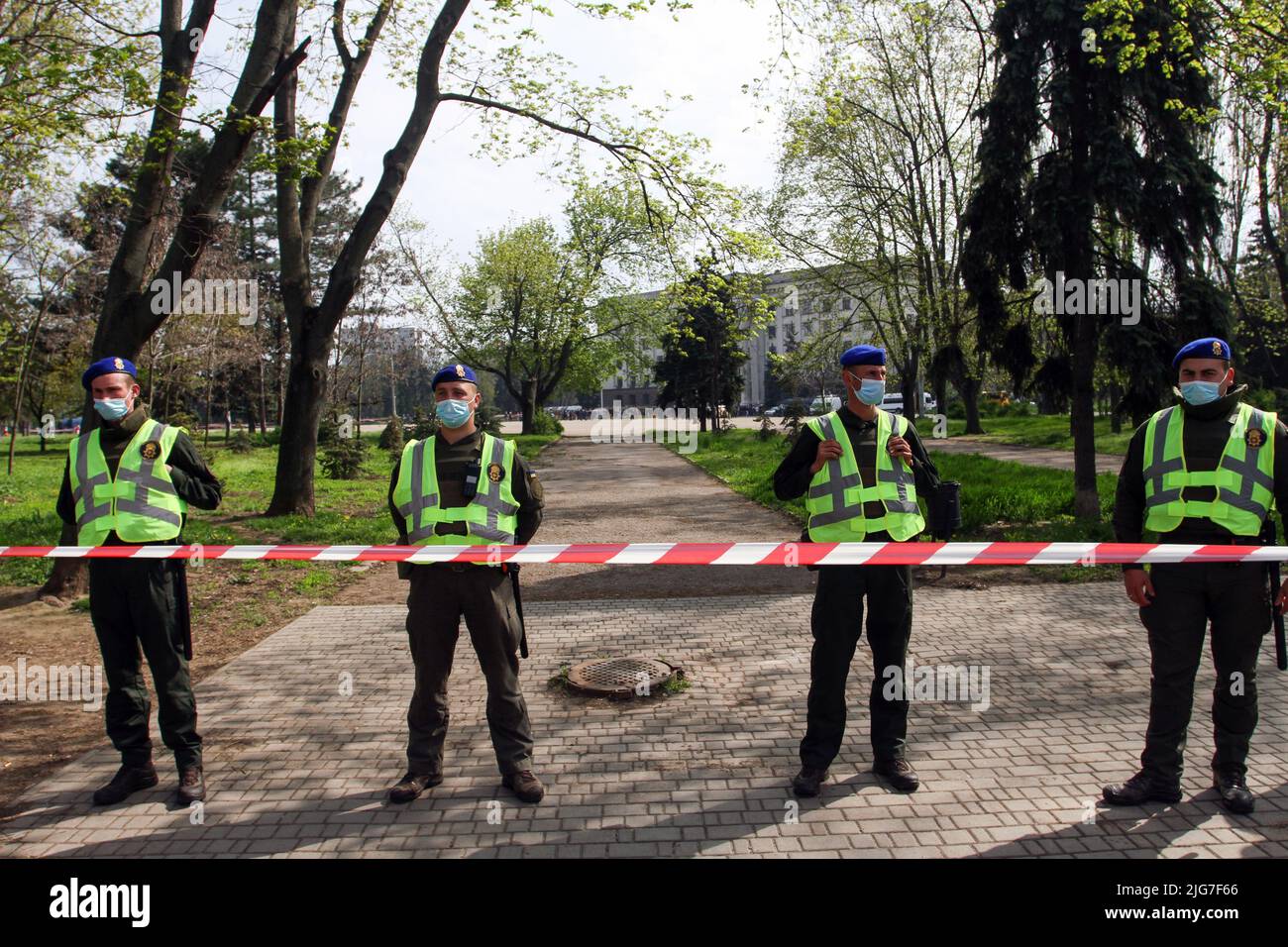 May 2, 2021, Odessa, Ukraine: The personnel of the National Guard of ...