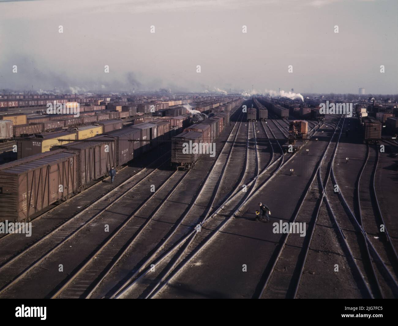 Classification yard photograph hi-res stock photography and images - Alamy