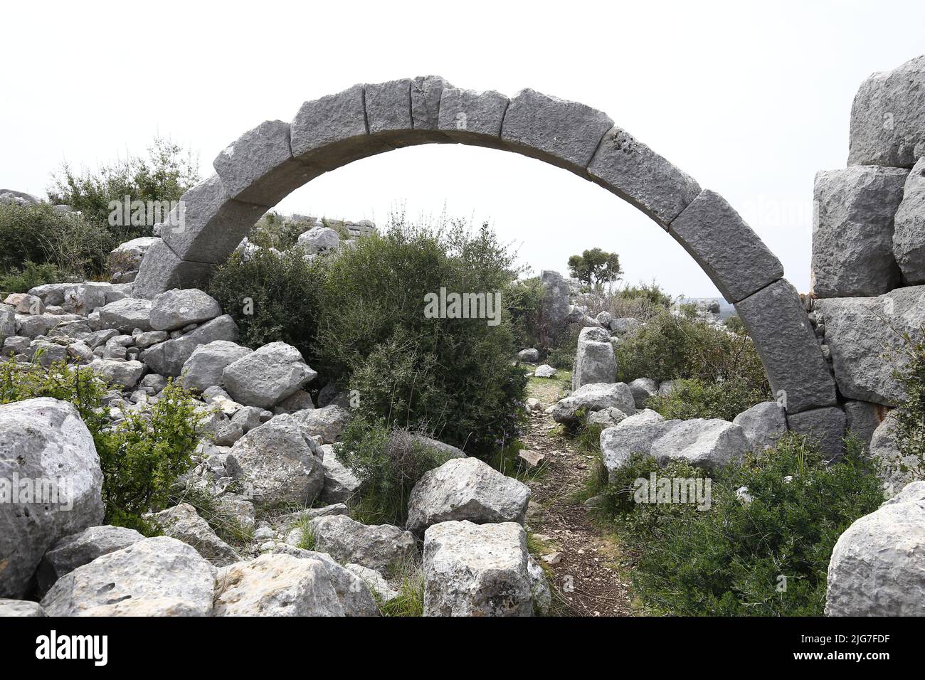 Ancient Roman Empire Structures Stock Photo - Alamy