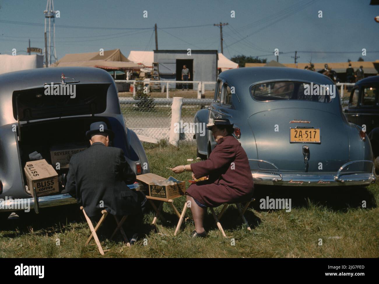 At the Vermont state fair, Rutland Stock Photo - Alamy
