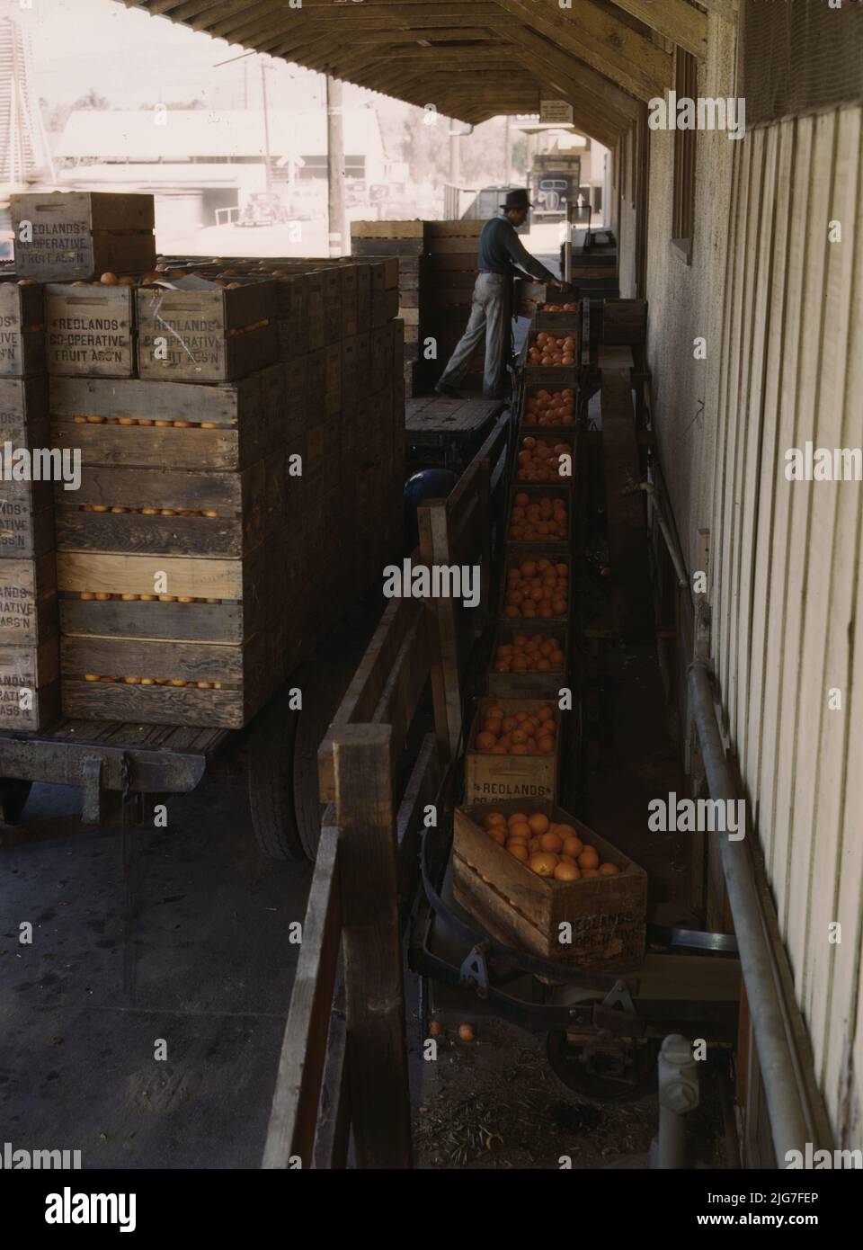 1940s orange industry hi-res stock photography and images - Alamy