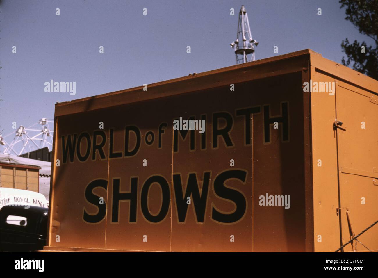 Side show at the Vermont state fair, Rutland Stock Photo - Alamy