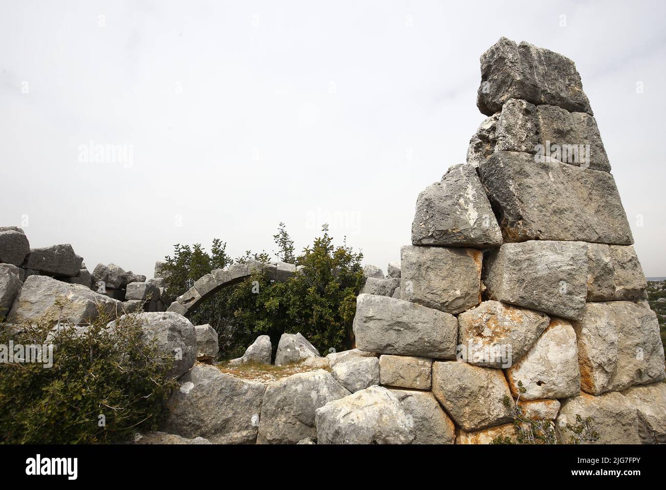 Ancient Roman Empire Structures Stock Photo - Alamy