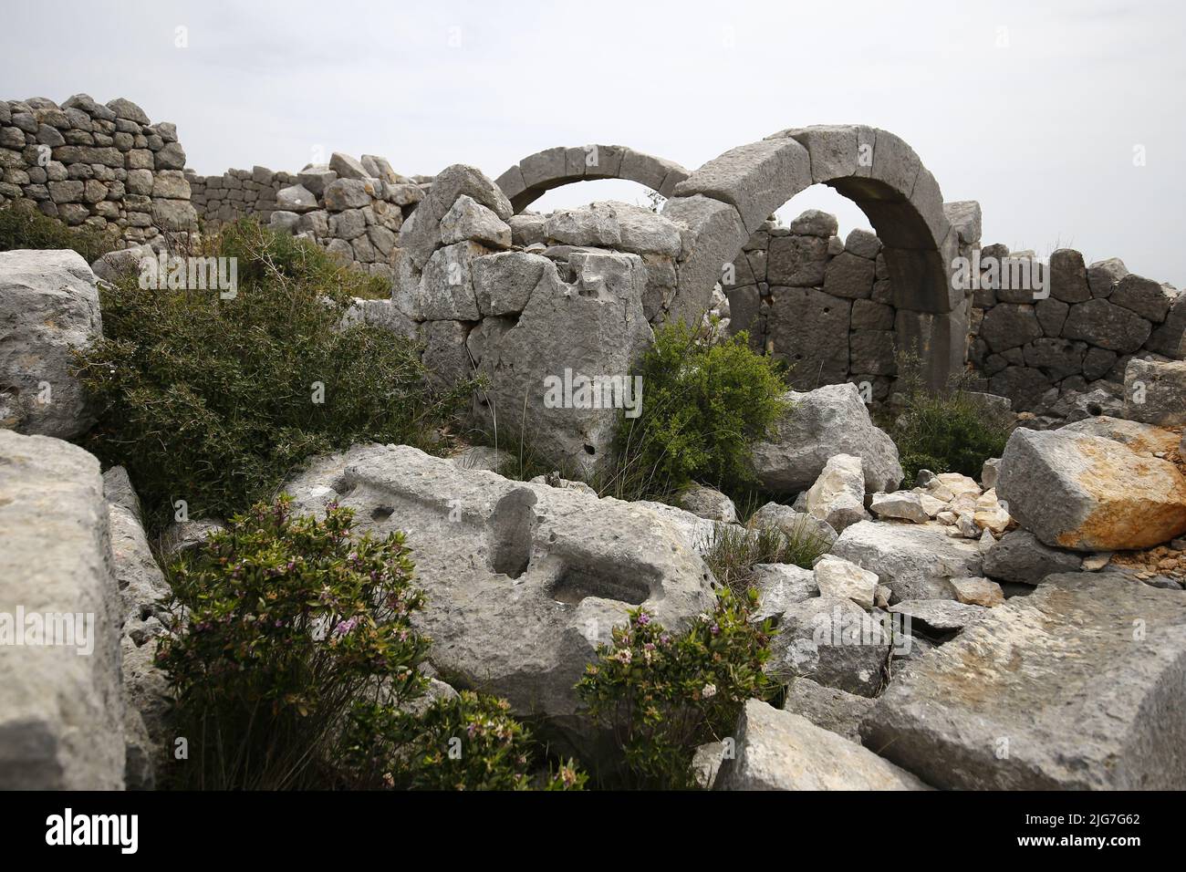 Ancient Roman Empire Structures Stock Photo - Alamy