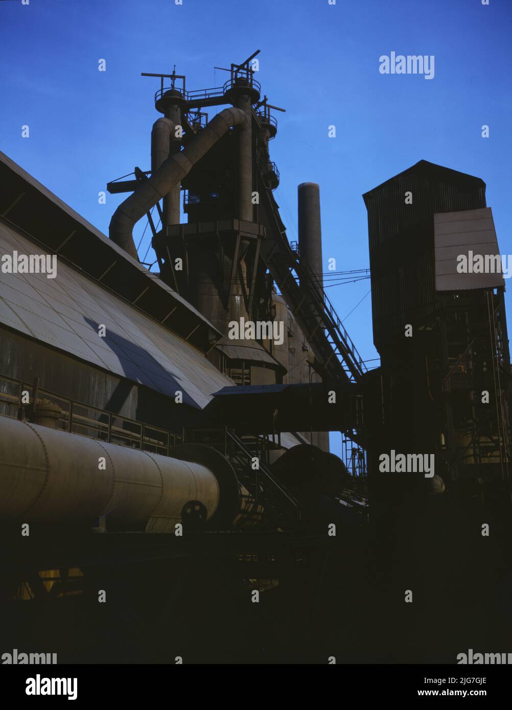 1940s steel mill hi-res stock photography and images - Alamy