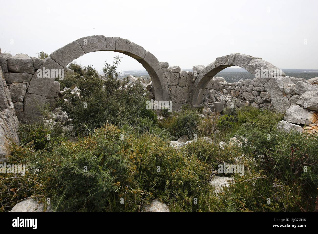 Ancient Roman Empire Structures Stock Photo - Alamy