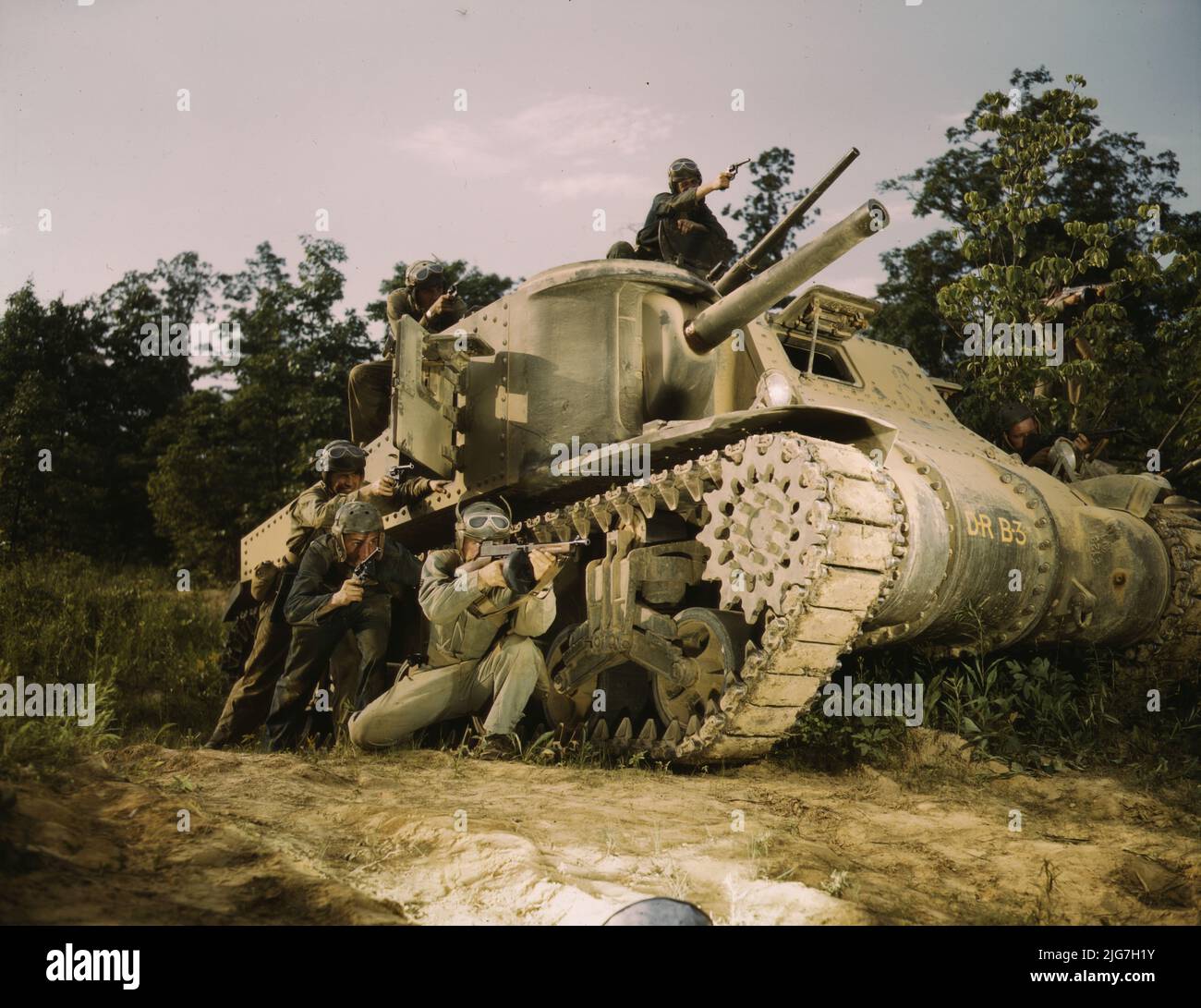 Army tank crew us hi-res stock photography and images - Alamy