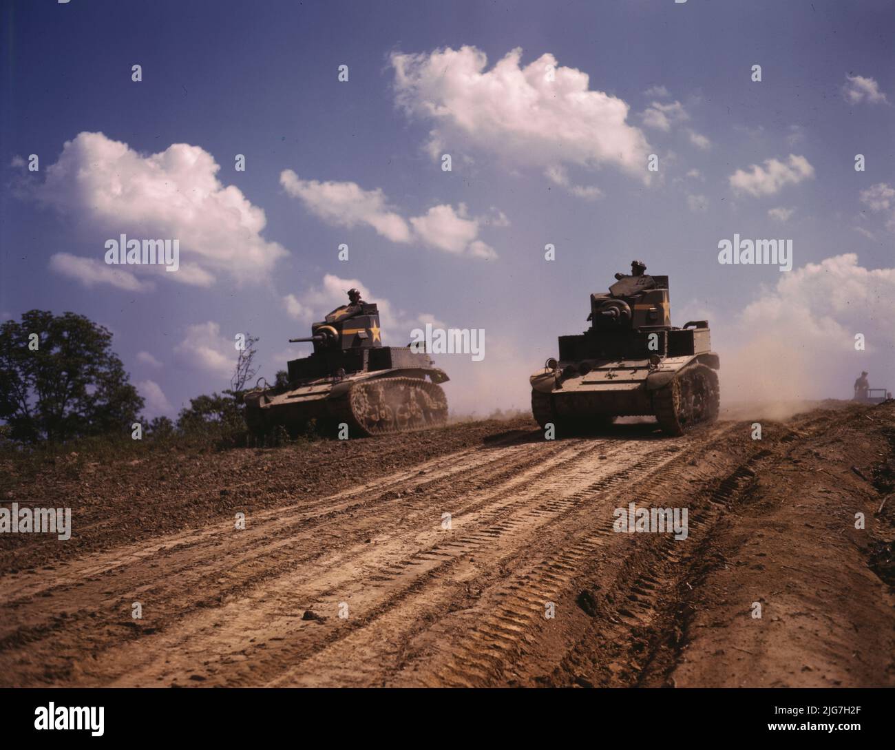 Light tanks, Fort Knox, Ky Stock Photo - Alamy