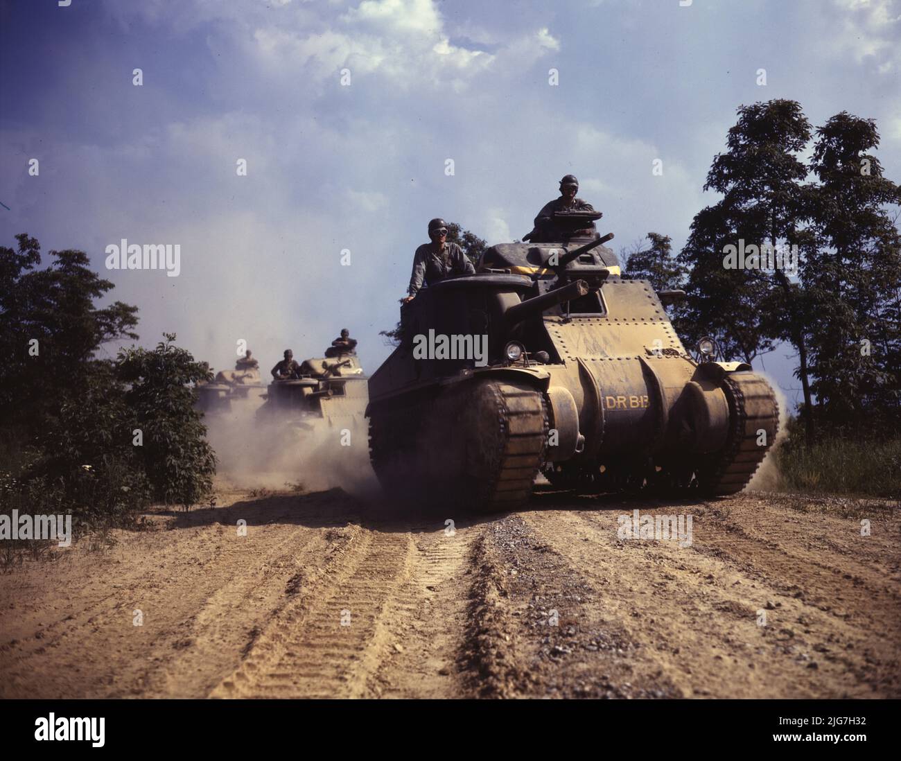 Usa tanks of ww2 hi-res stock photography and images - Alamy