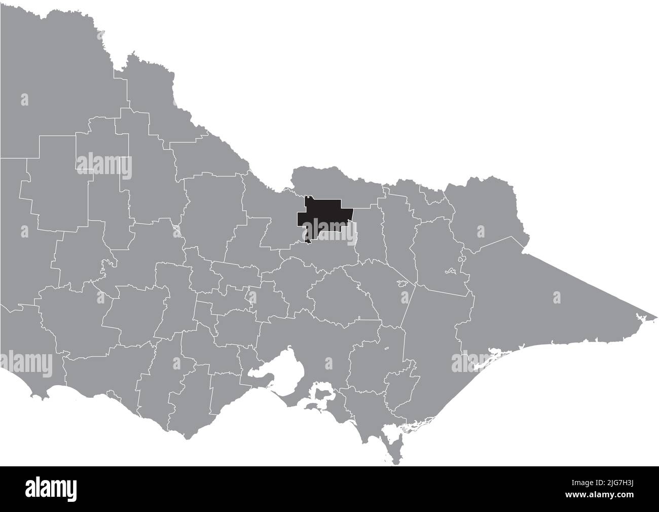 Shepparton map hi-res stock photography and images - Alamy