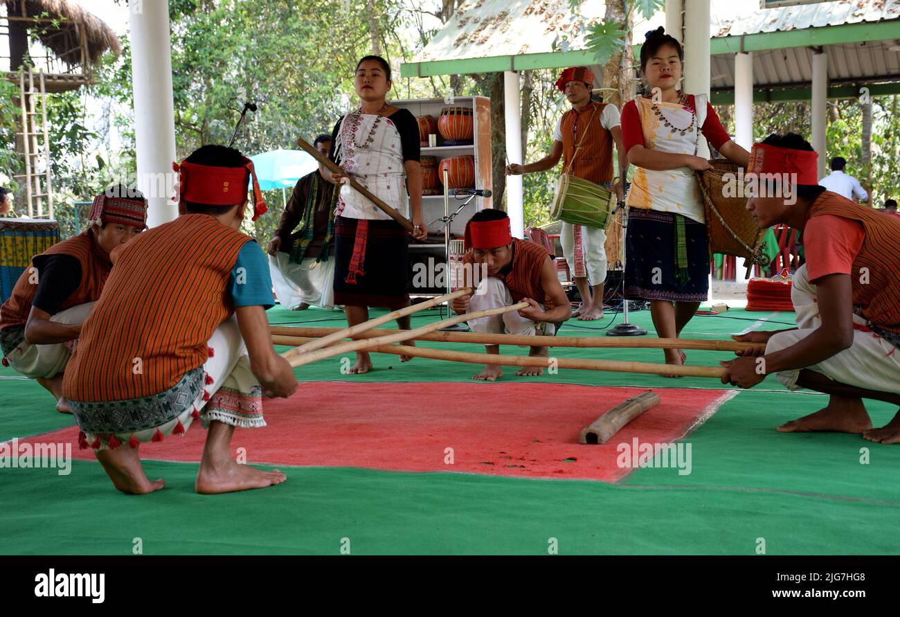 Bamboo dance hi-res stock photography and images - Alamy