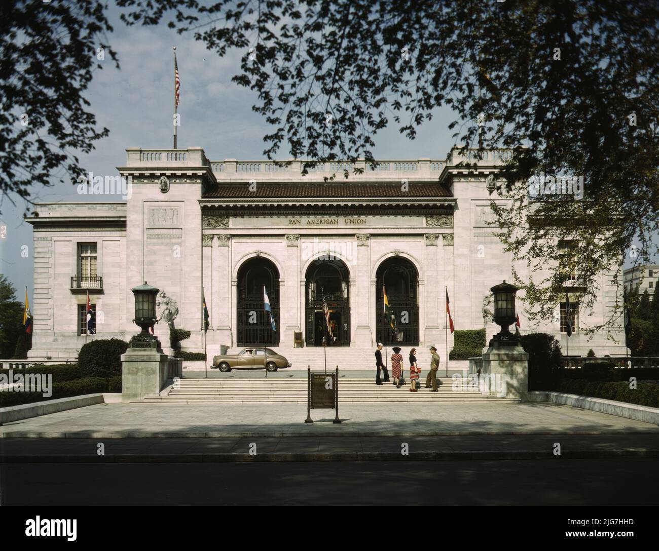 Front view of the Pan American Union, Washington, D.C. [Headquarters of ...