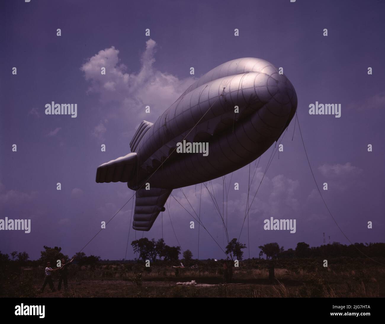 Barrage balloon hi-res stock photography and images - Alamy