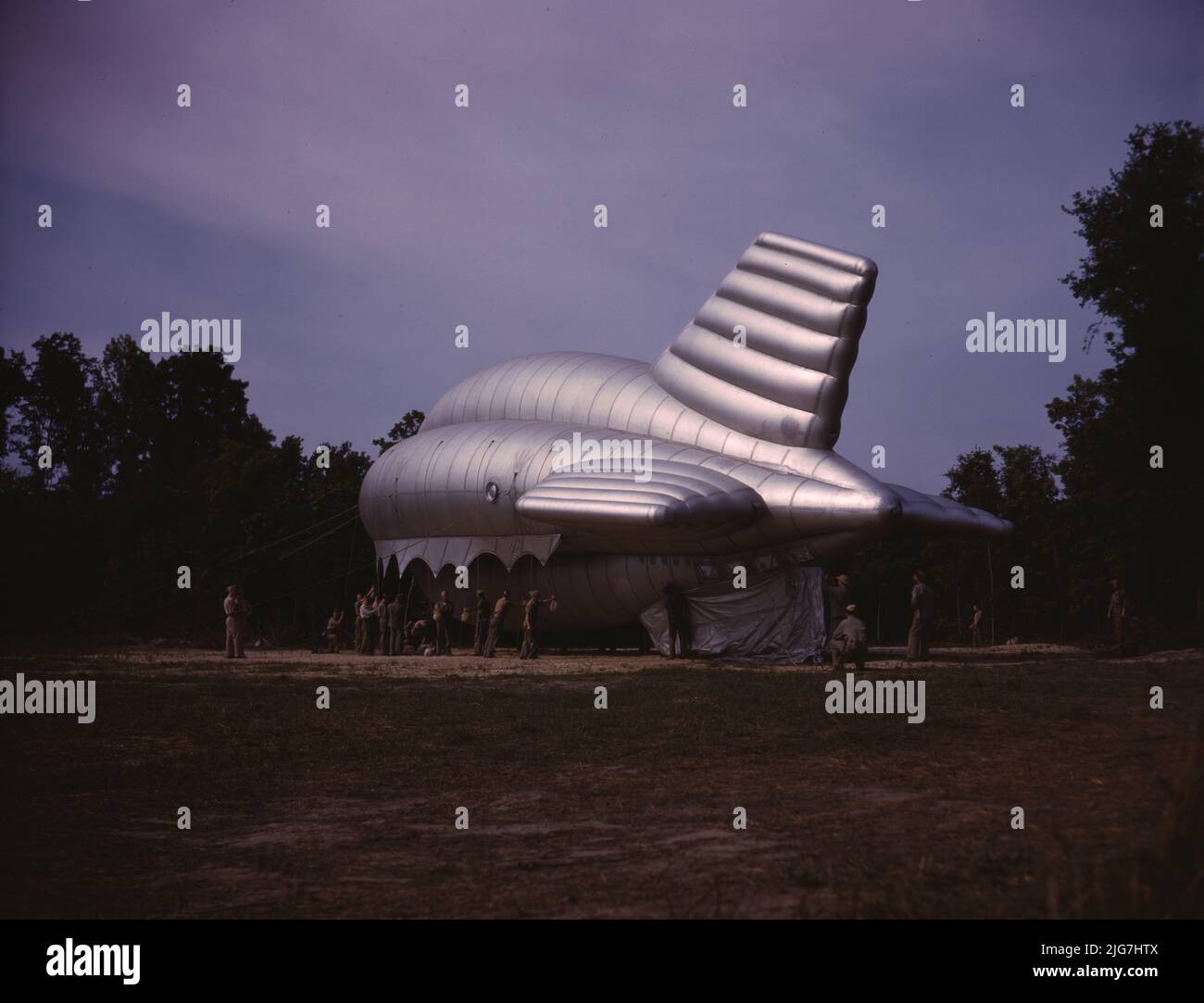 Barrage balloon ww2 hi-res stock photography and images - Alamy