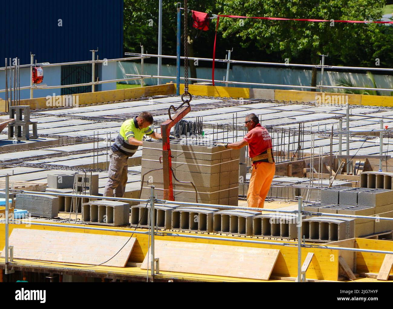 Hole construction site hi-res stock photography and images - Alamy