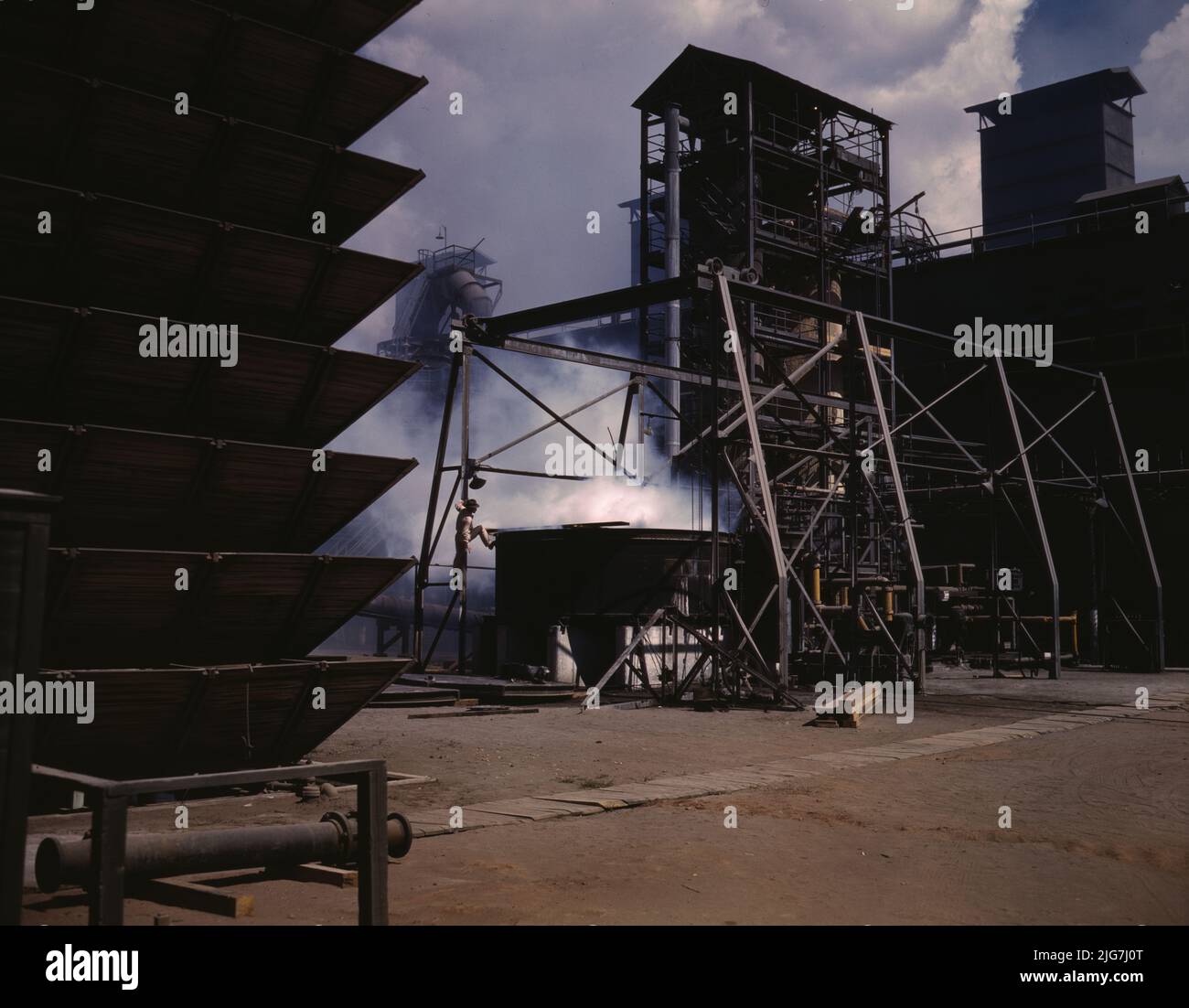 TVA chemical plant, where elemental phosphorus is made, vicinity of ...