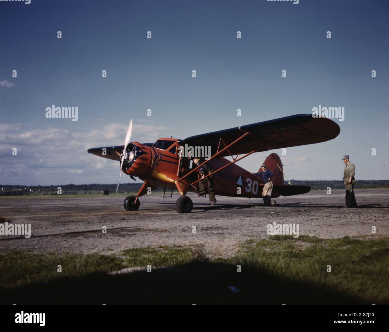 Civil Air Patrol Base, Bar Harbor, Maine Stock Photo - Alamy