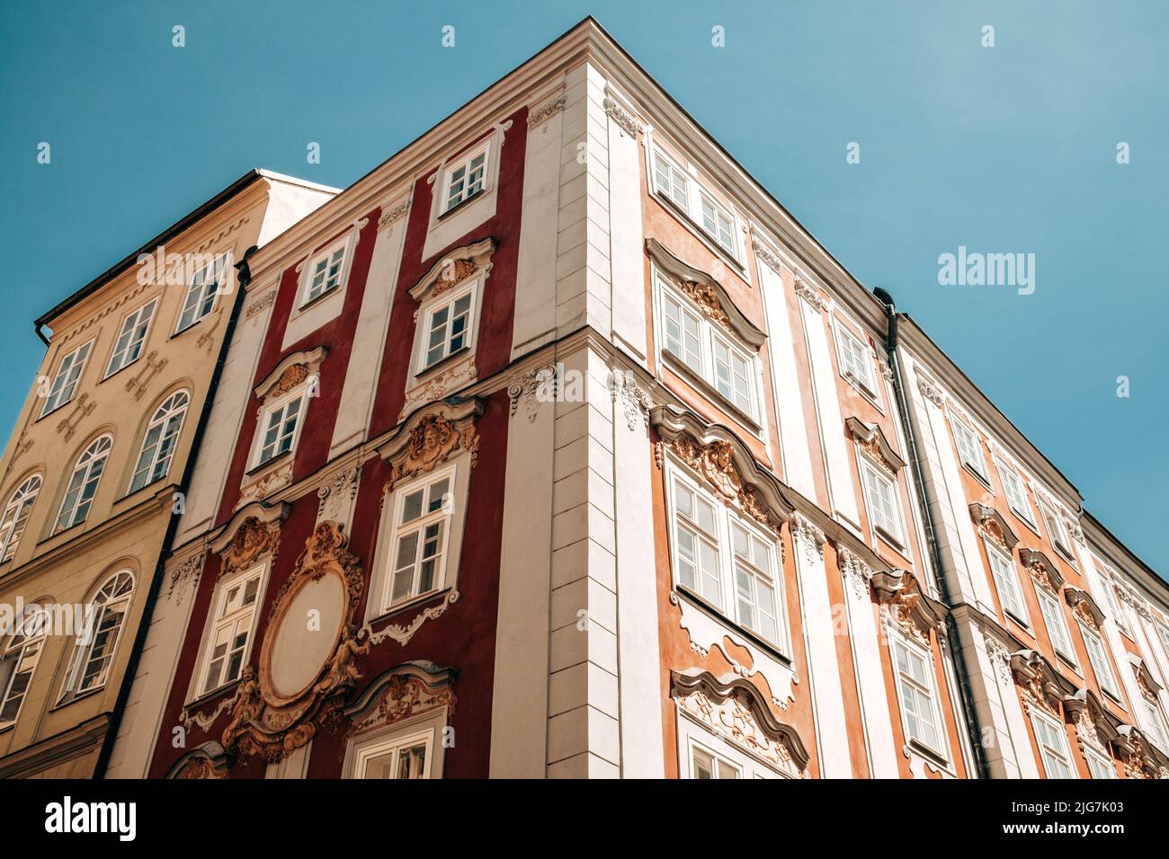 Prague, Czech Republic - July 2022. Amazing european architecture ...