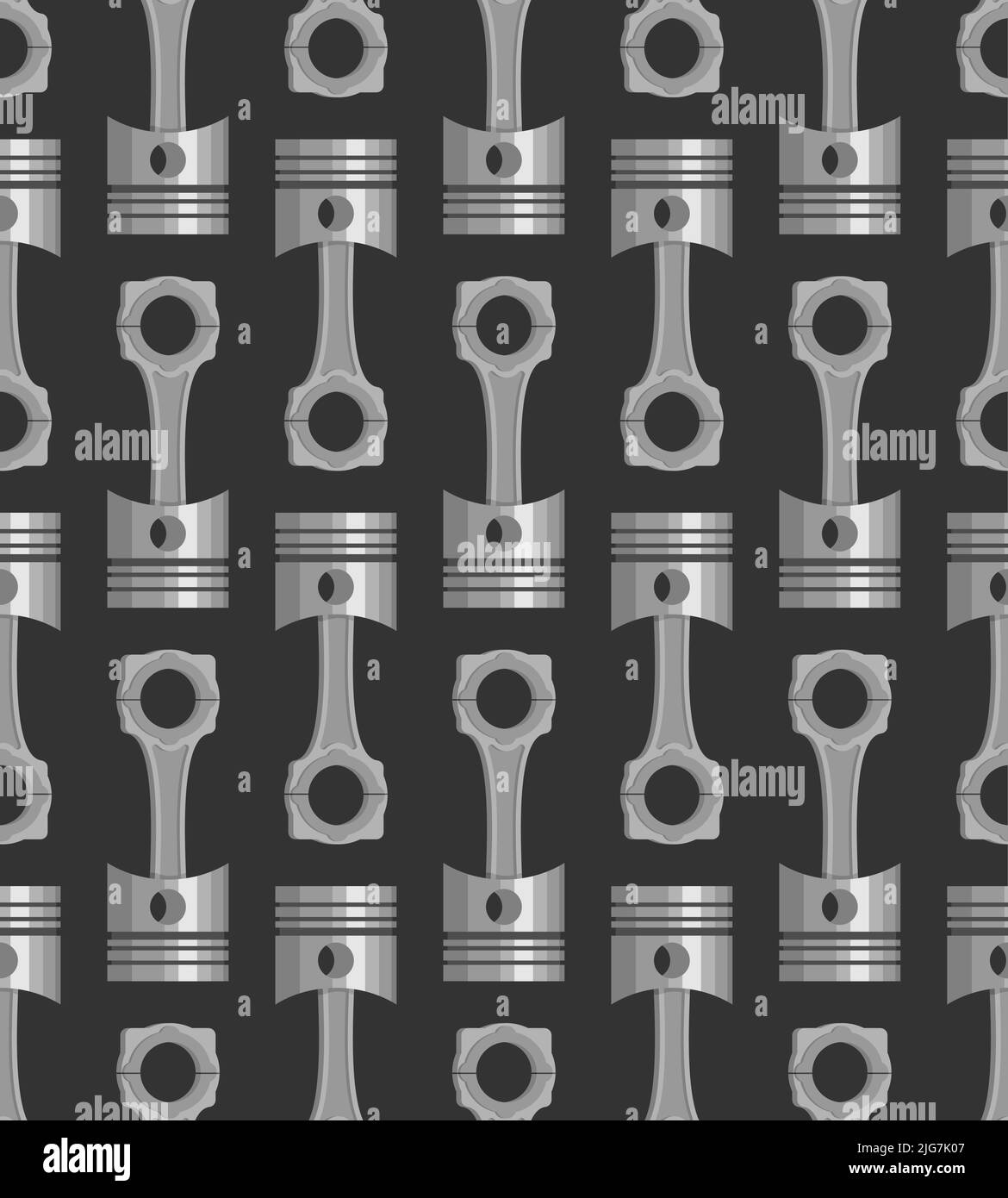 Piston pattern seamless. Motorcycle club background. biker club texture ...