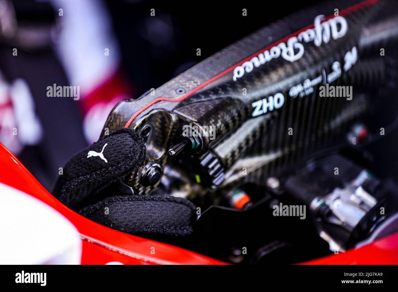 Spielberg, Austria. 7th July, 2022. #24 Guanyu Zhou (CHN, Alfa Romeo F1 ...
