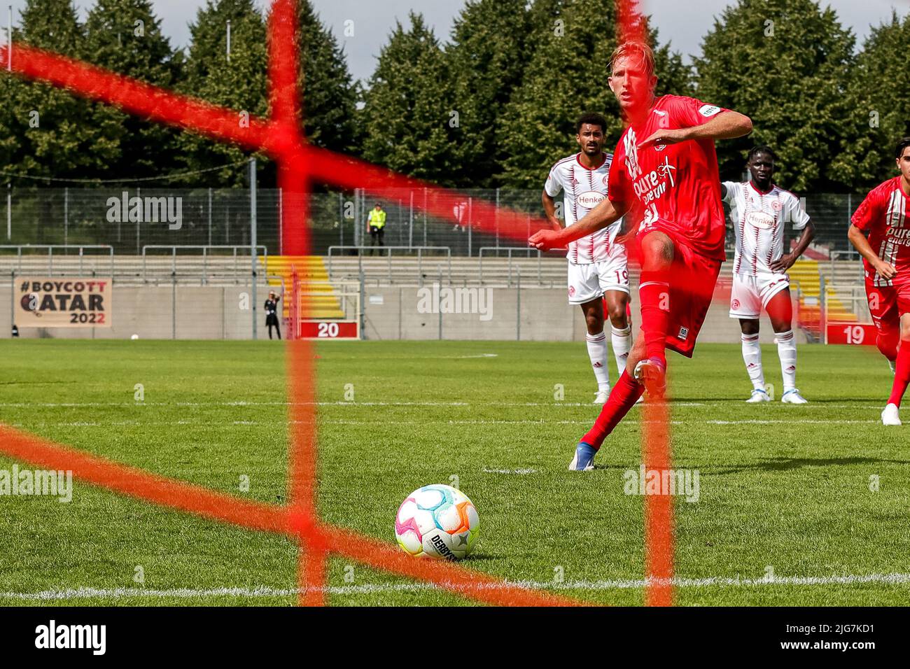 DUSSELDORF, GERMANY - JULY 8: Michel Vlap of FC Twente during the ...
