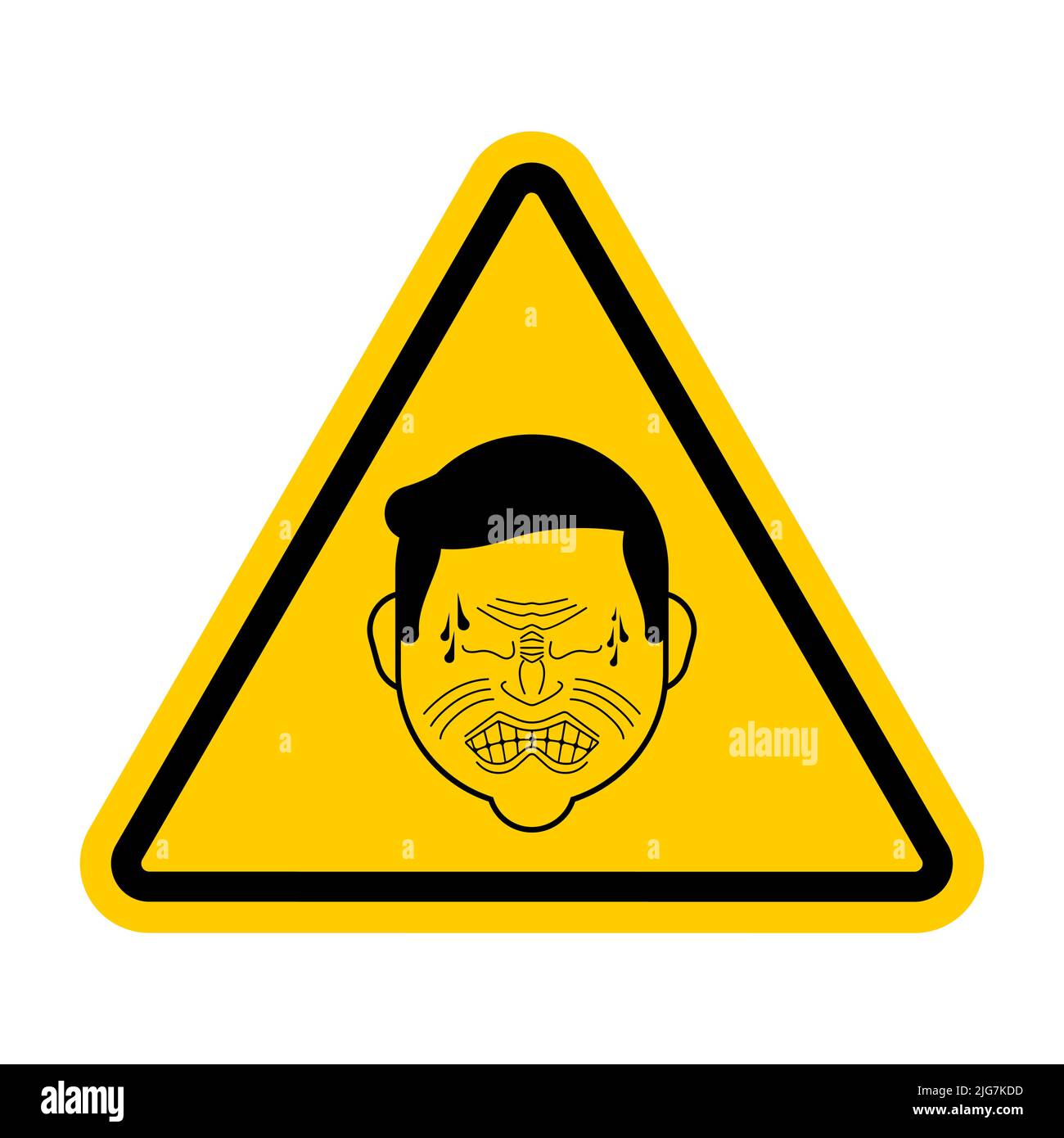 Stressed attention Cut Out Stock Images & Pictures - Alamy