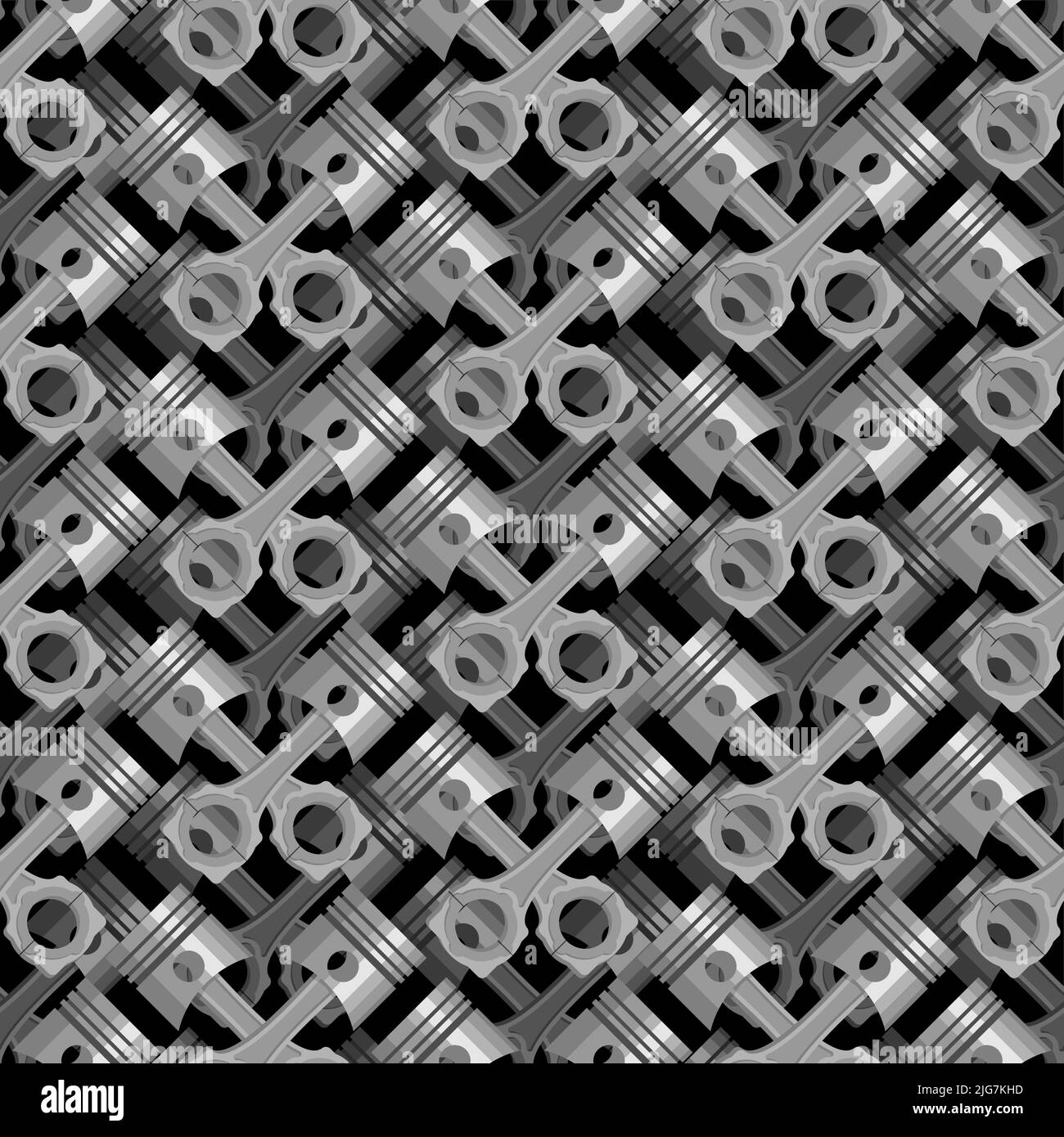 Piston pattern seamless. Motorcycle club background. biker club texture ...