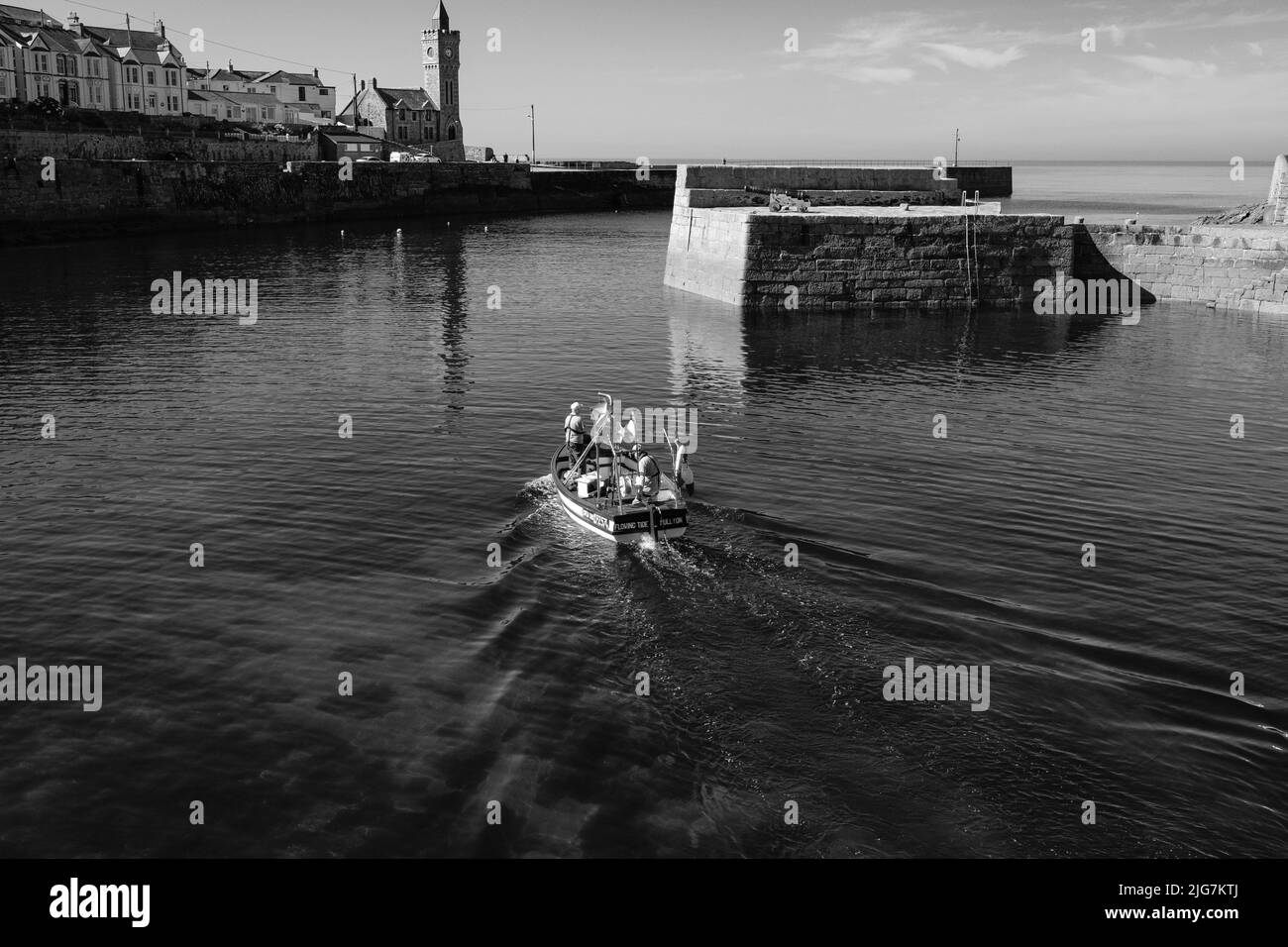 Lobster fishing location Black and White Stock Photos & Images - Alamy