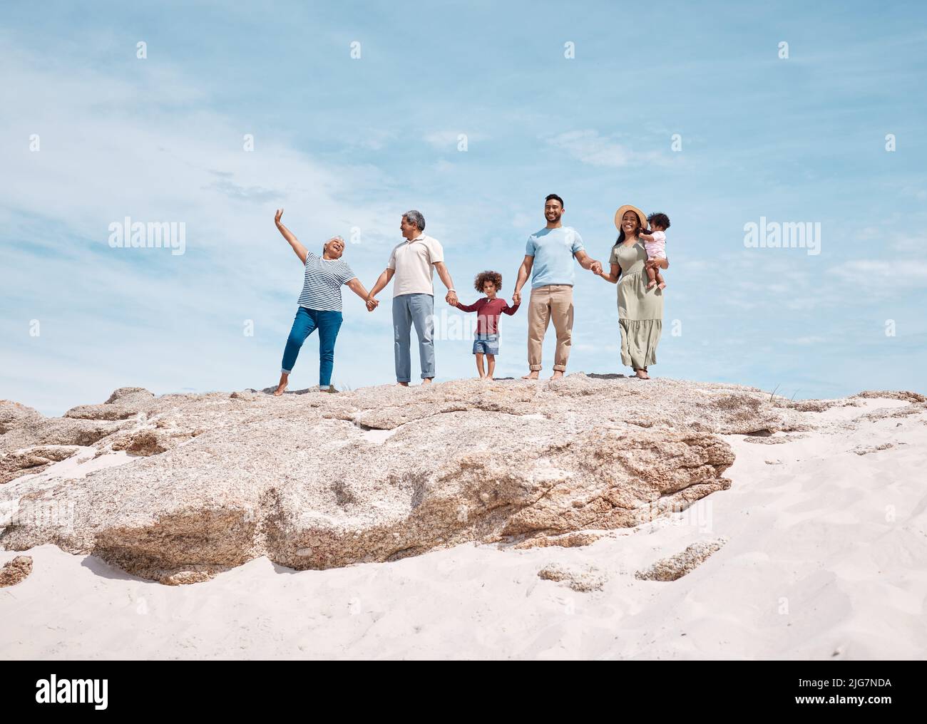 Perfect family holiday hi-res stock photography and images - Alamy