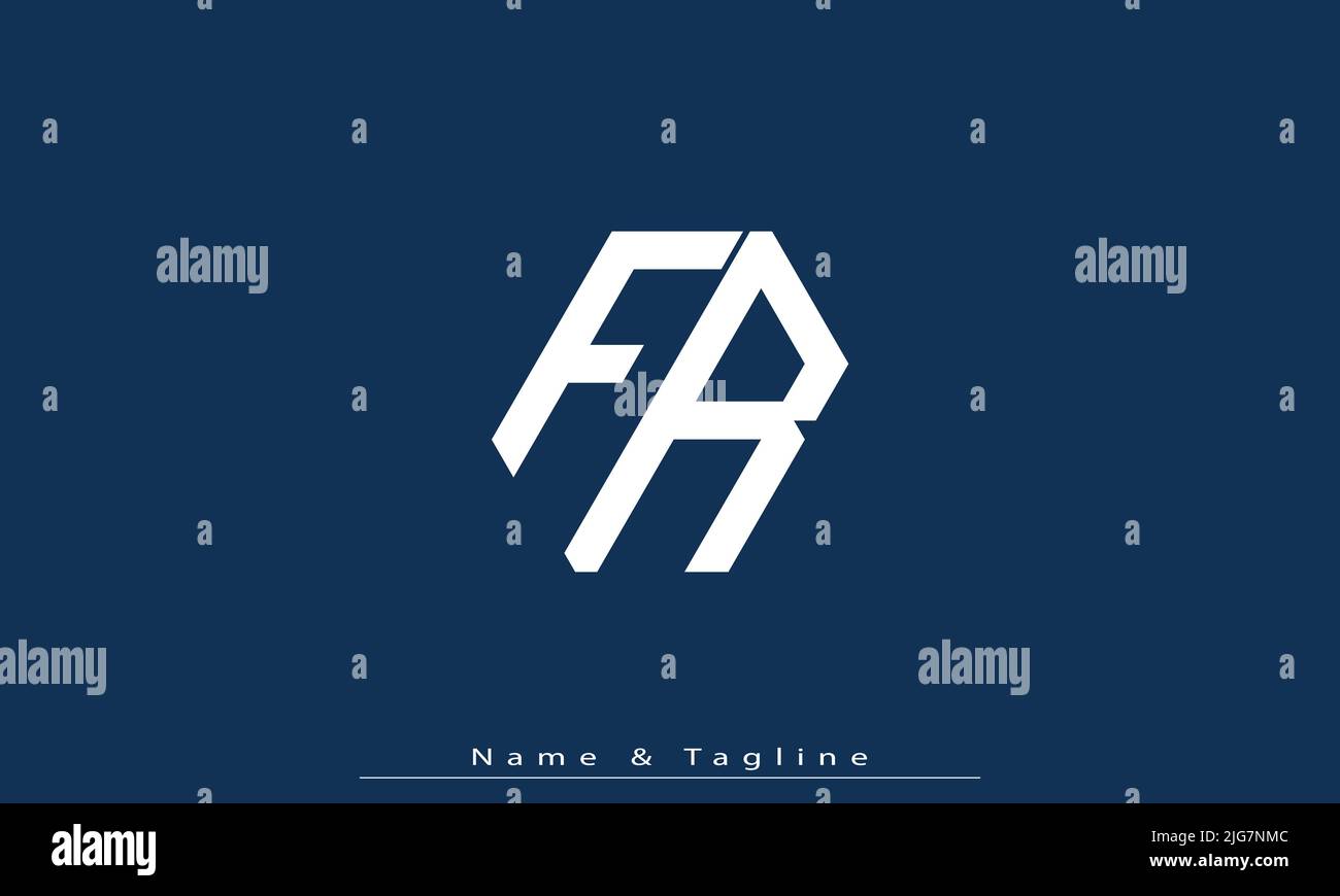 Letter fr logo Stock Vector Images - Alamy