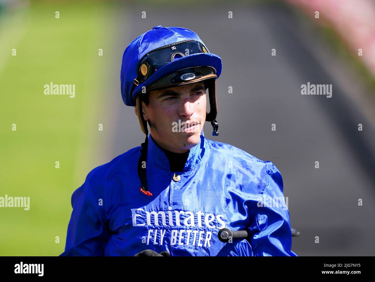 Jockey James Doyle after competing in the bet365 Trophy on Festival ...