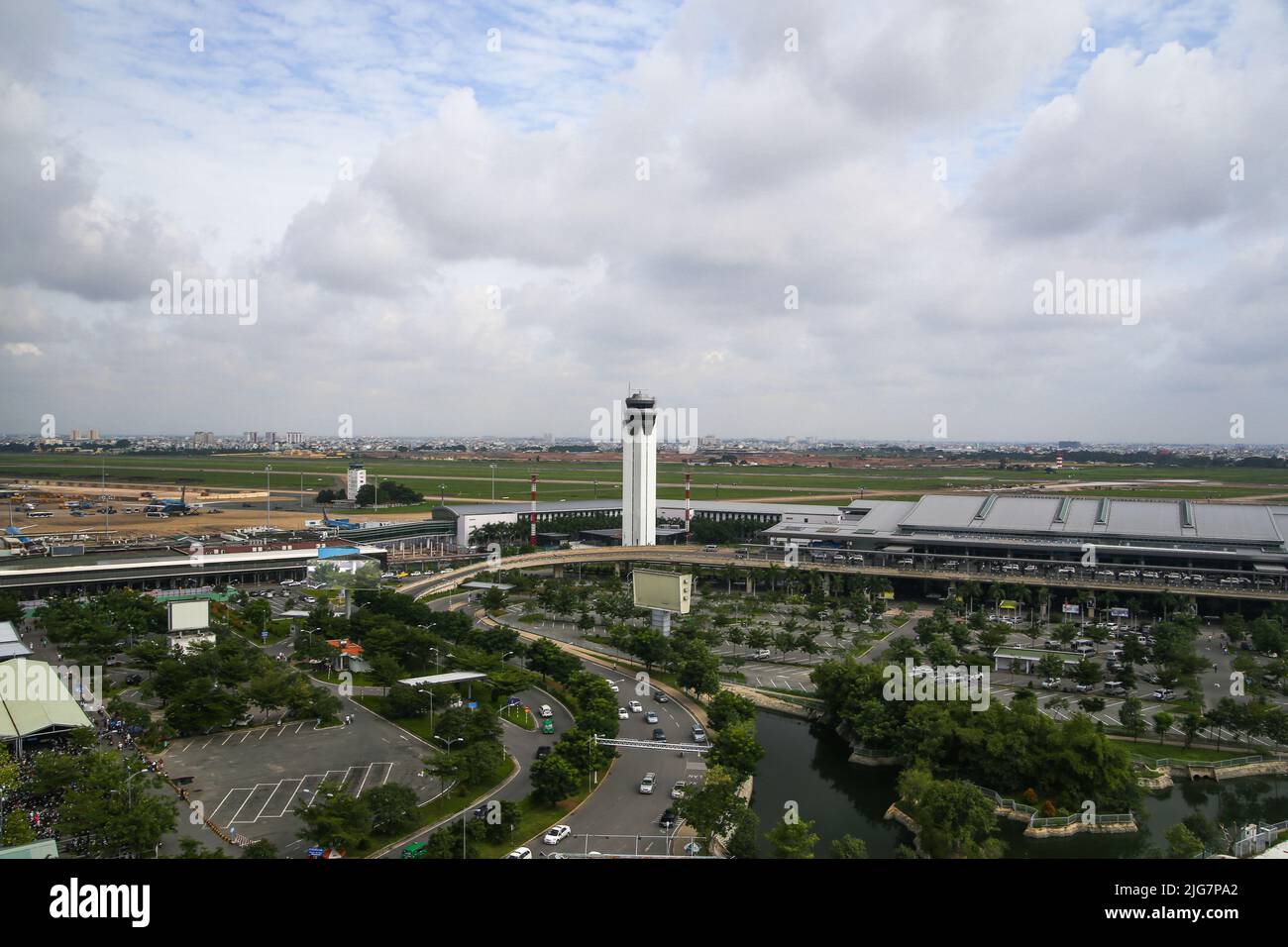 Ho Chi Minh City, Vietnam - August 5, 2013: Tan Son Nhat International ...