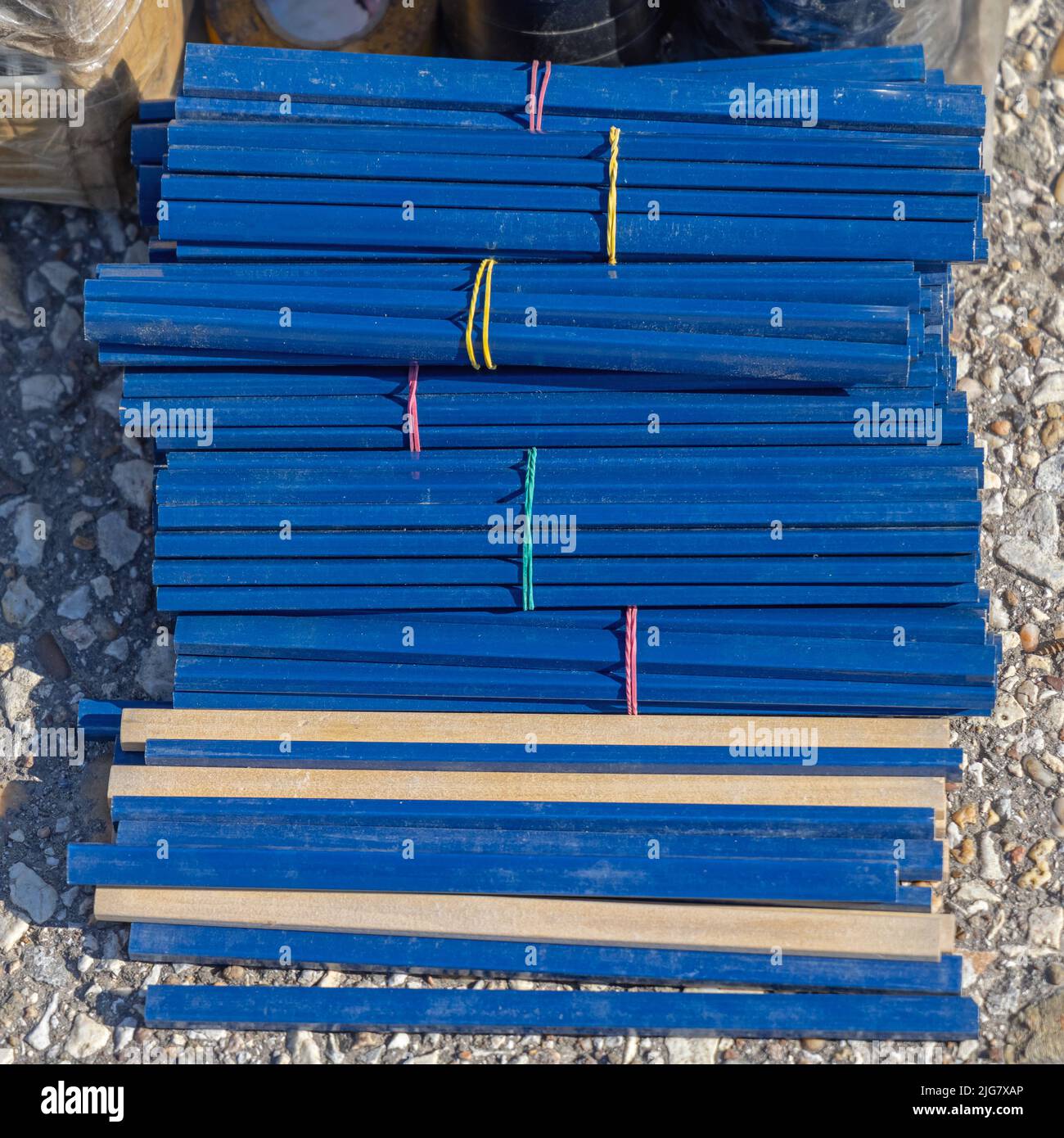 Carpentry pencils hi-res stock photography and images - Alamy