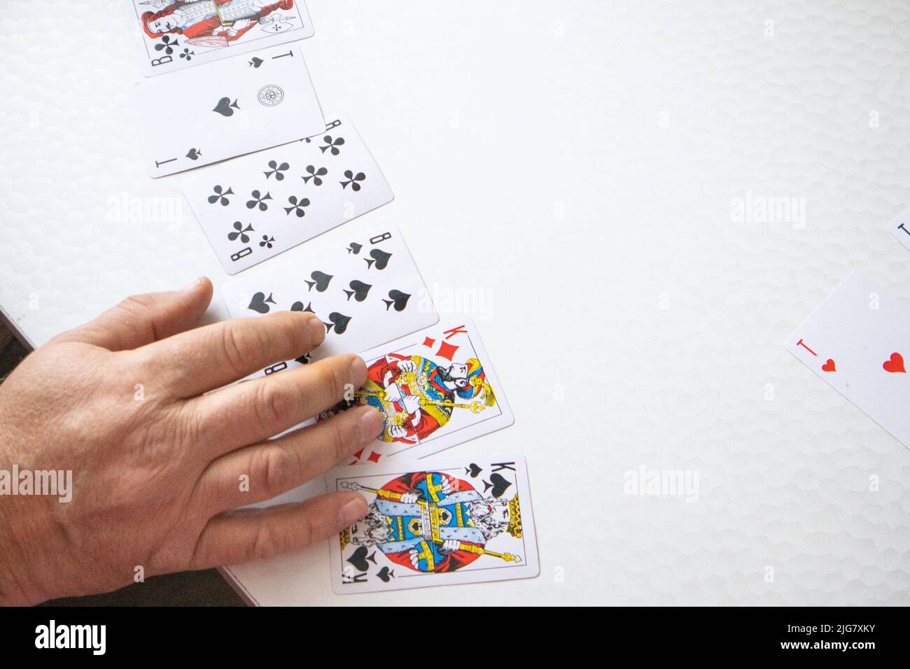 Out for the day playing cards hi-res stock photography and images - Alamy