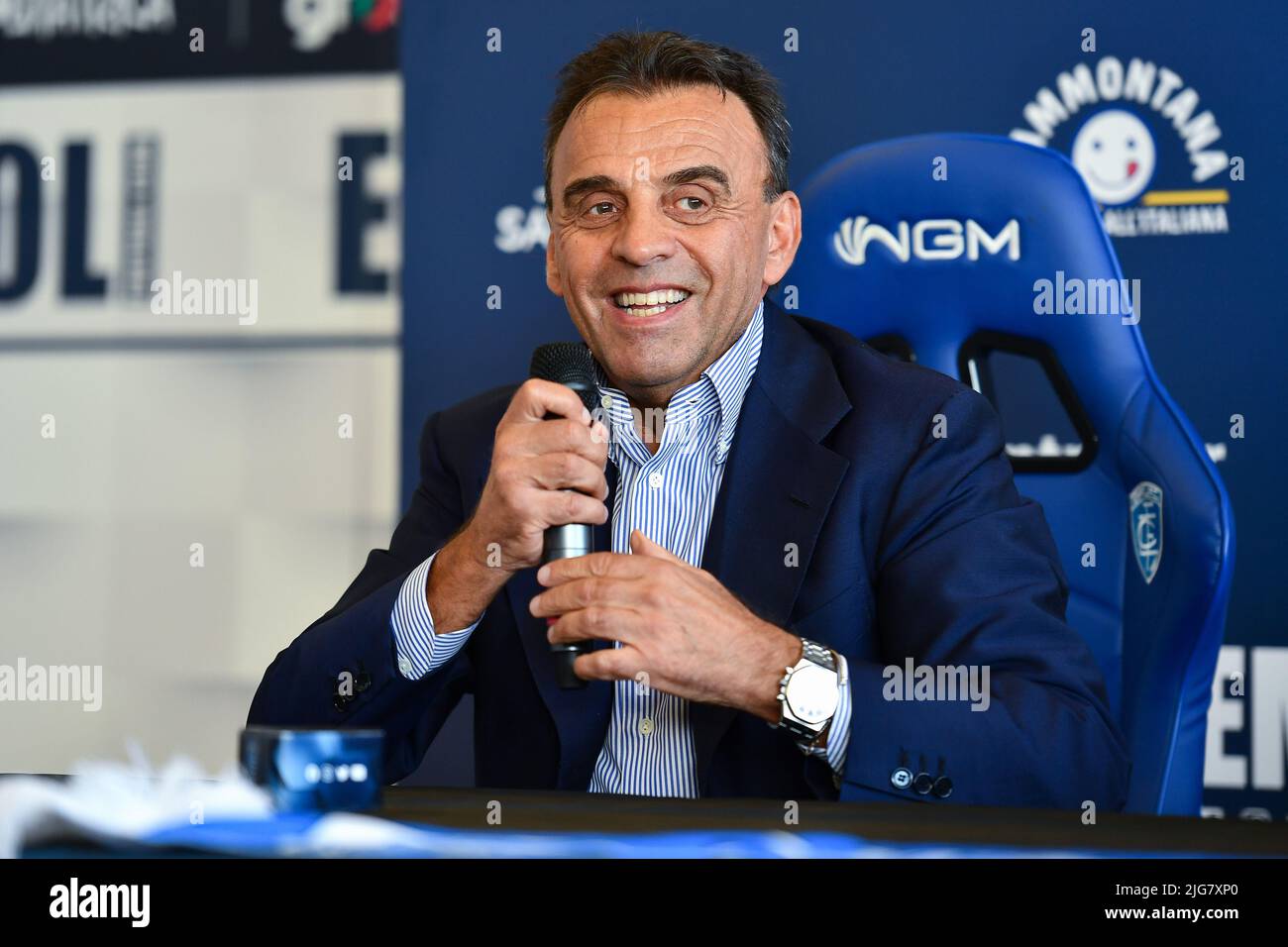 Carlo Castellani stadium, Empoli, Italy, July 07, 2022, Fabrizio Corsi ...