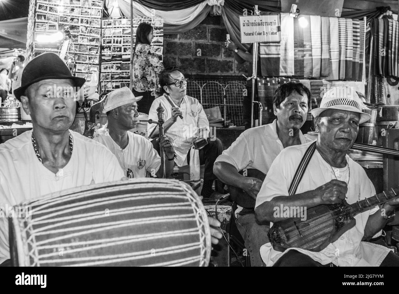Male asian singer Black and White Stock Photos & Images - Alamy