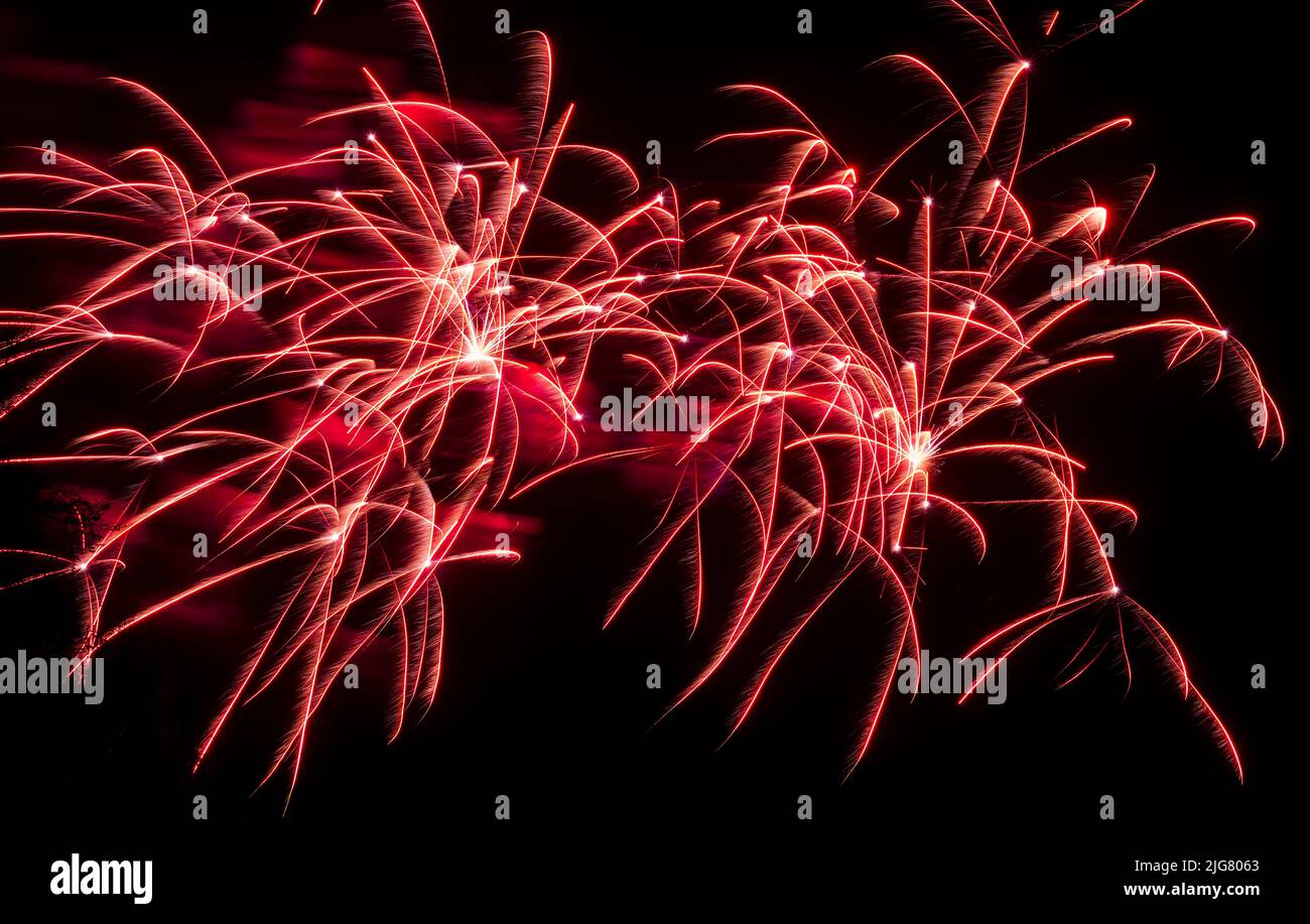 Explosions pyrotechnics against black hi-res stock photography and ...