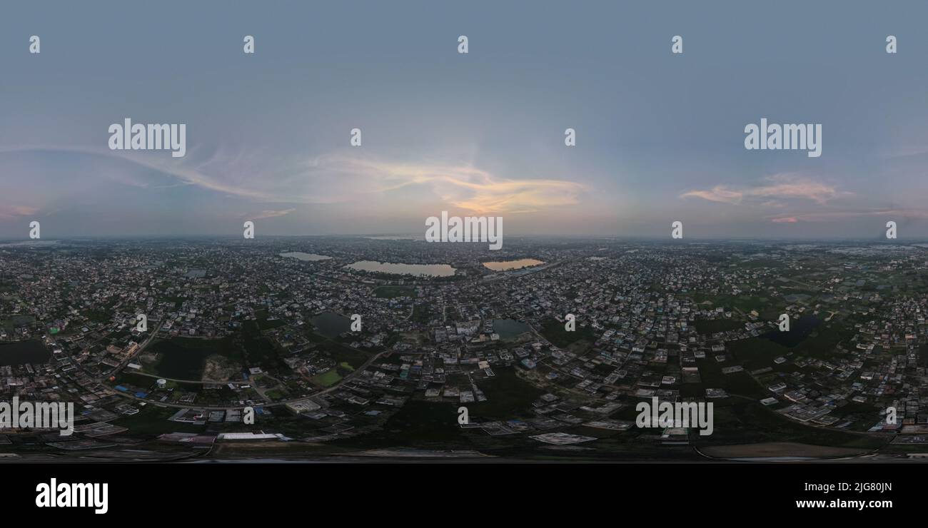 Kolkata aerial view hi-res stock photography and images - Alamy