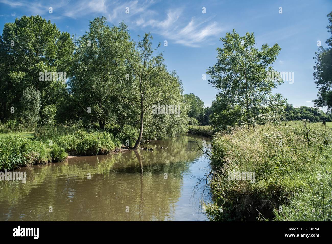 Nantwich Stock Photography Town Sunny Day Park landscape, walk, Mill ...