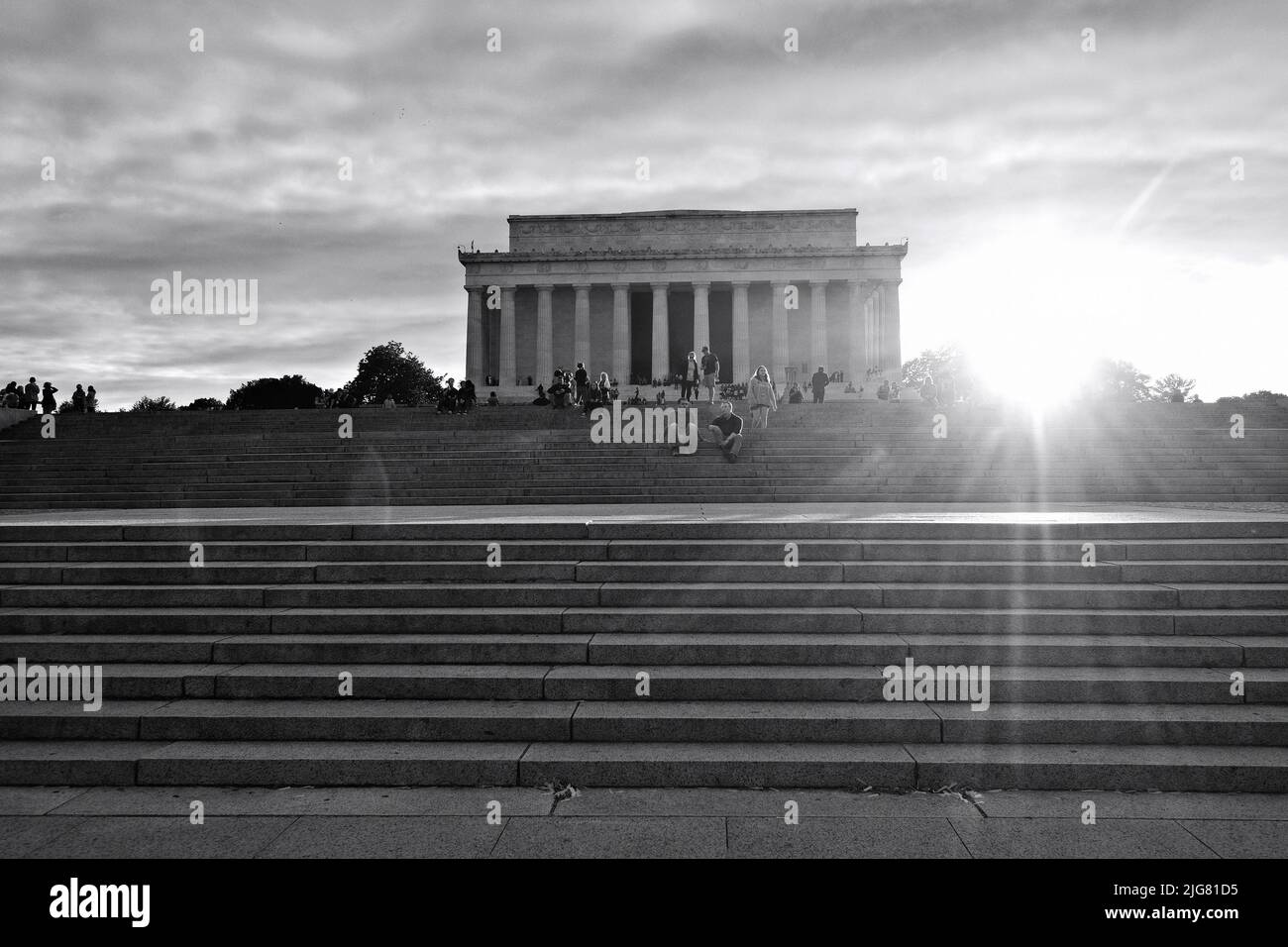 Lincoln Memorial on the National Mall; Washington D.C Stock Photo - Alamy