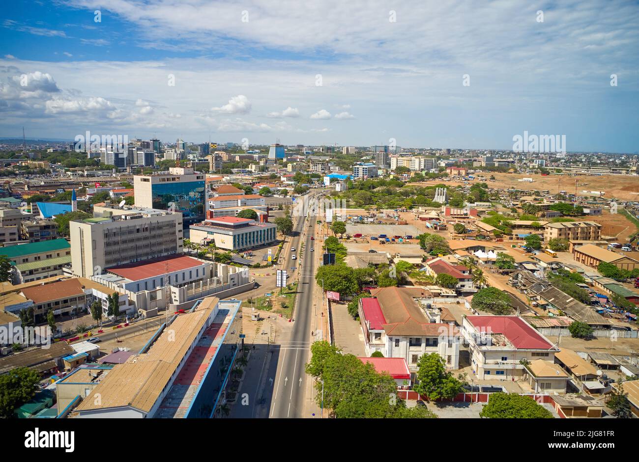 Ghana roads accra hi-res stock photography and images - Alamy
