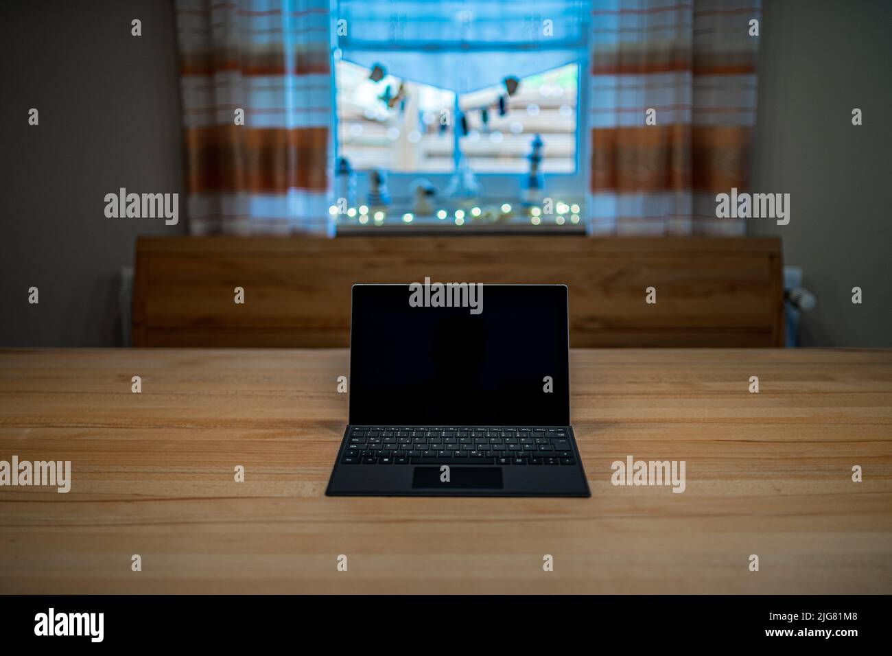 Tablet PC on a Desk in Bavaria Germany Stock Photo - Alamy